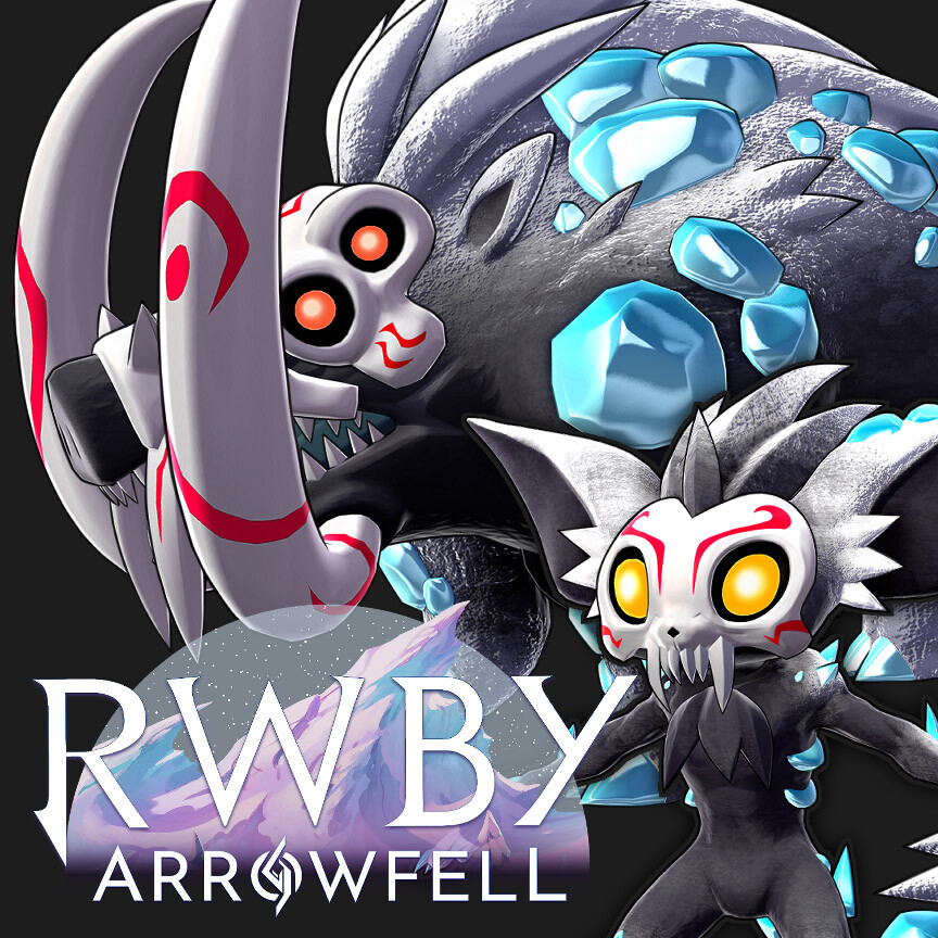ArtStation - RWBY: Arrowfell - Grimm Boarbatusk & Swindlens