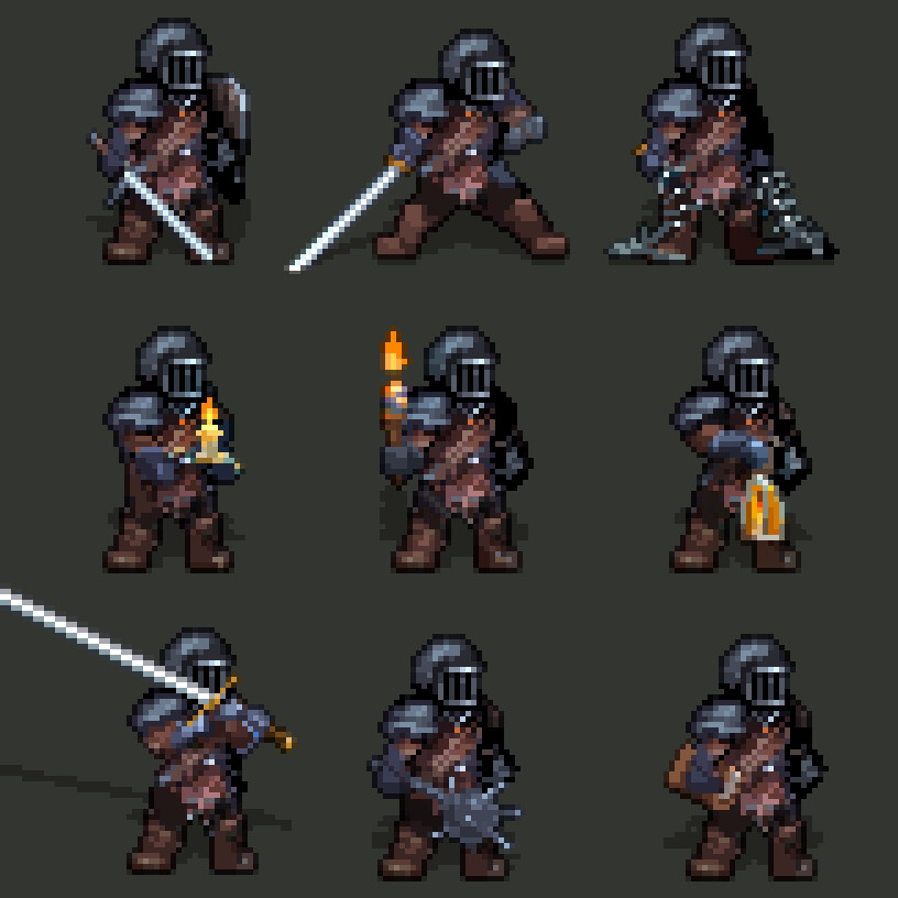 ArtStation - Pixel Art Indie Game Development: Designing Character ...