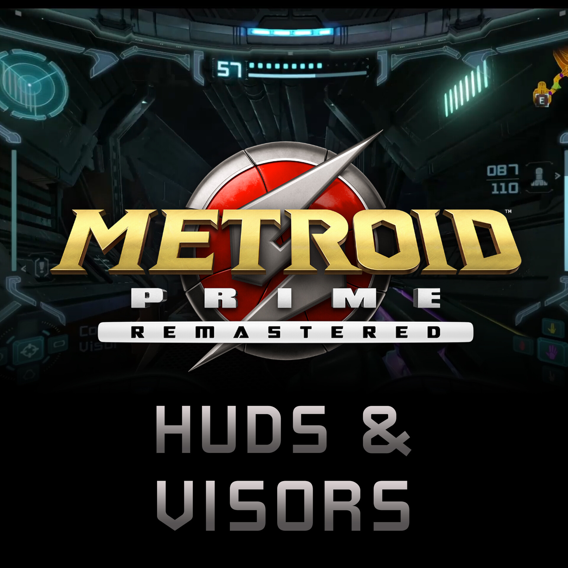ArtStation - Metroid Prime Remastered - HUD & Visors