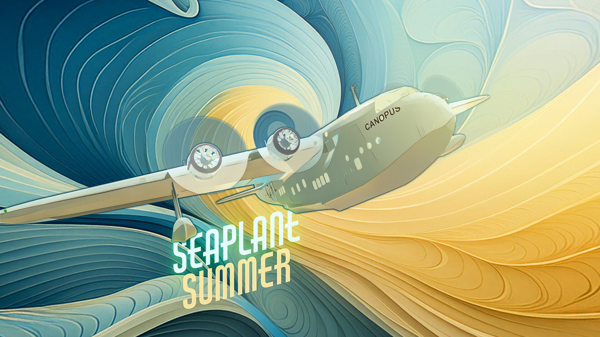 ArtStation - SEAPLANE SUMMER