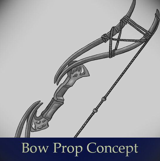 ArtStation - Bow Prop Concept