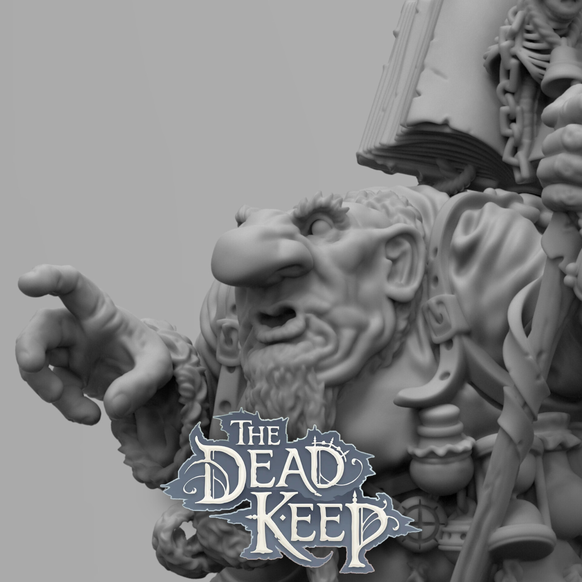 ArtStation - Knut miniature - The Dead Keep