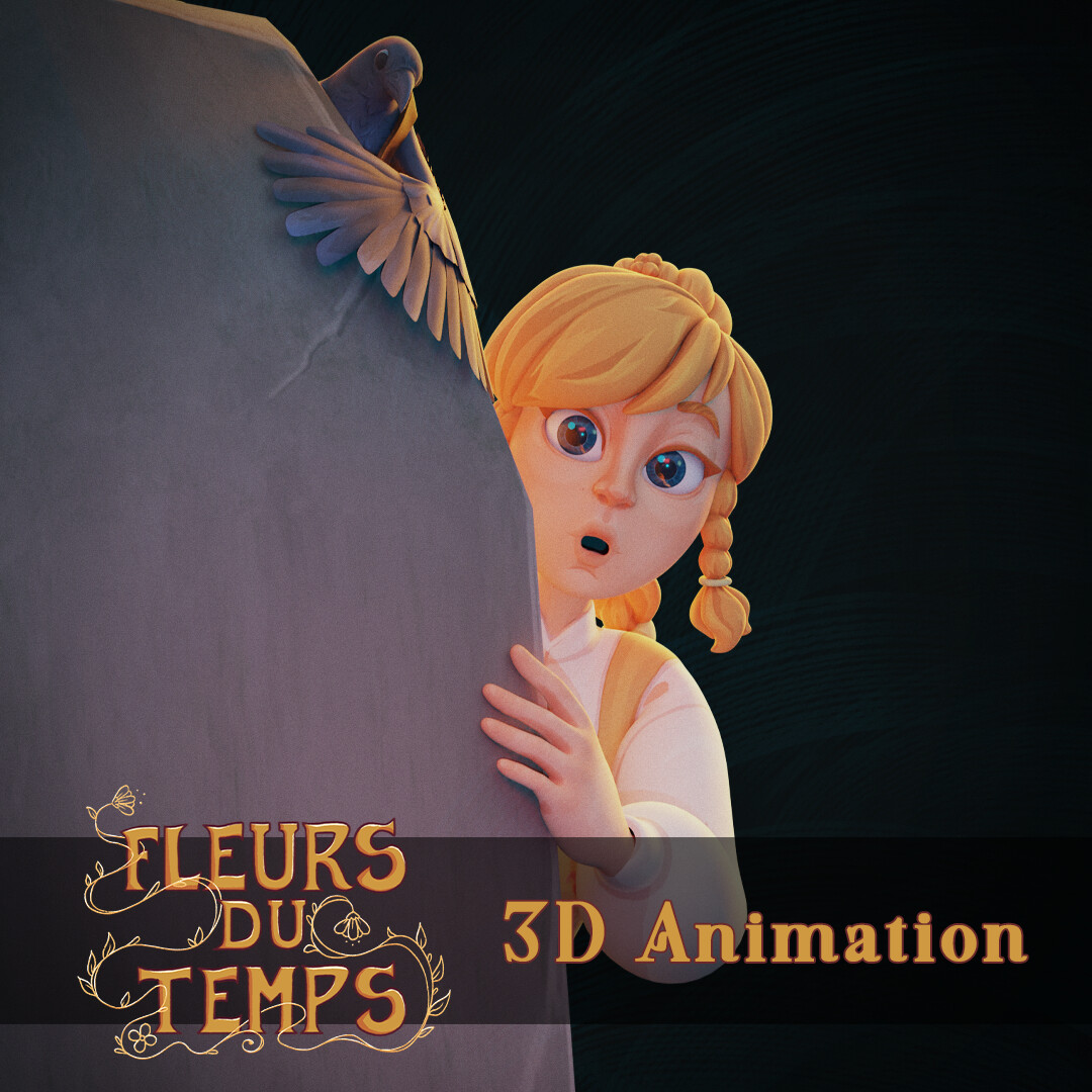 ArtStation - Fleurs du Temps - 3D Animation