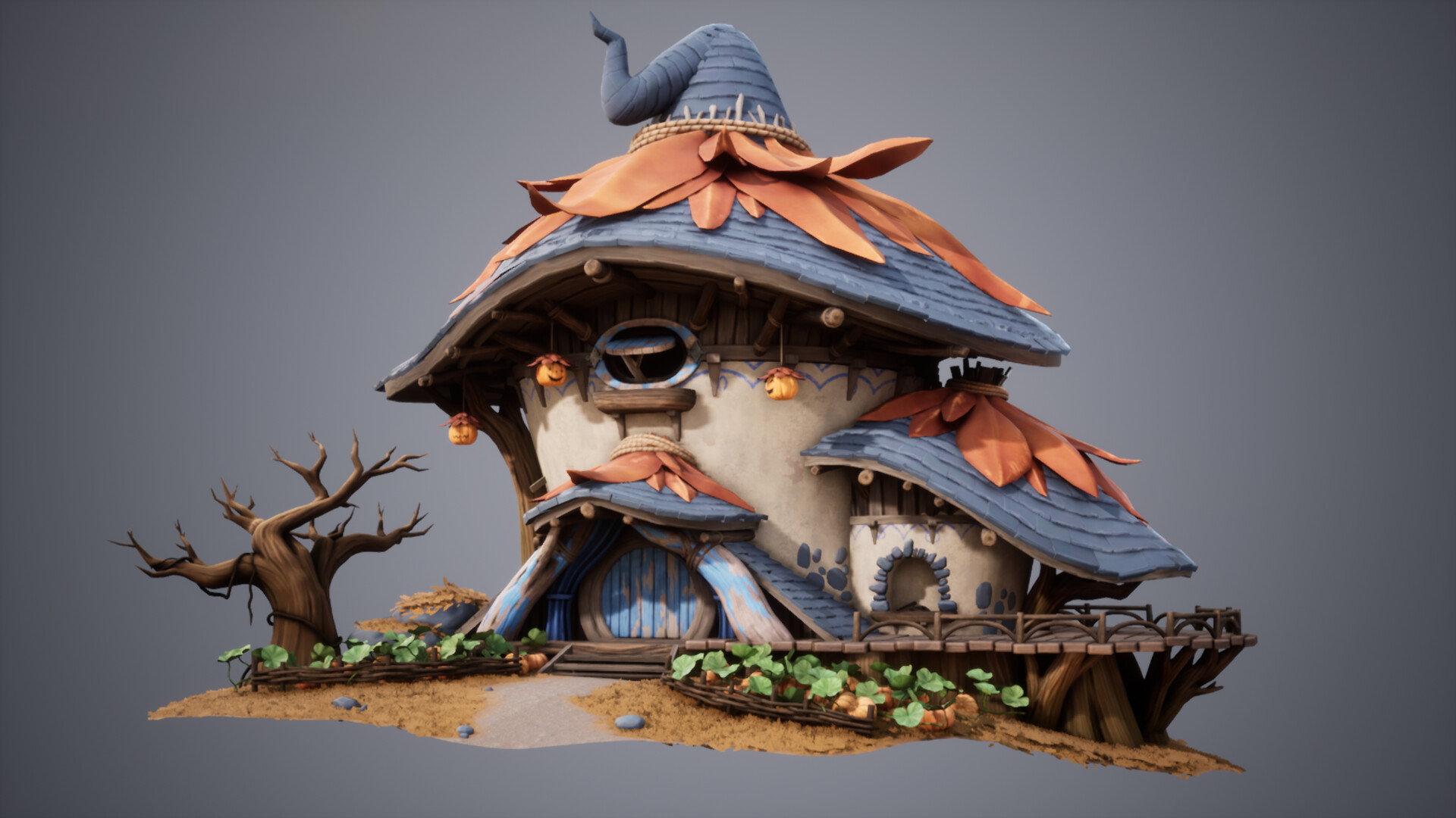 ArtStation - Leaf House