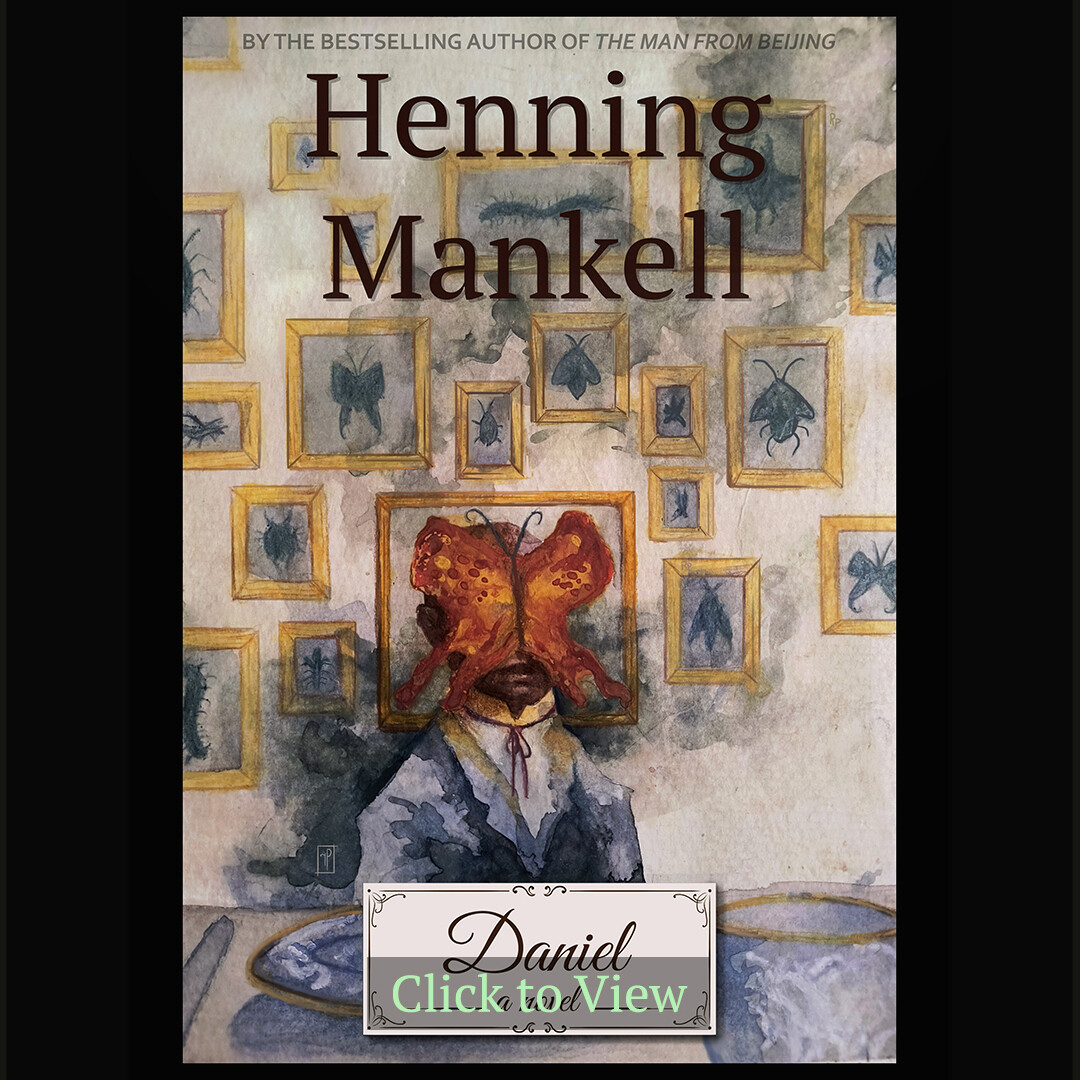 Rita Puhakka - Portfolio website - Daniel - Book Cover Illustration