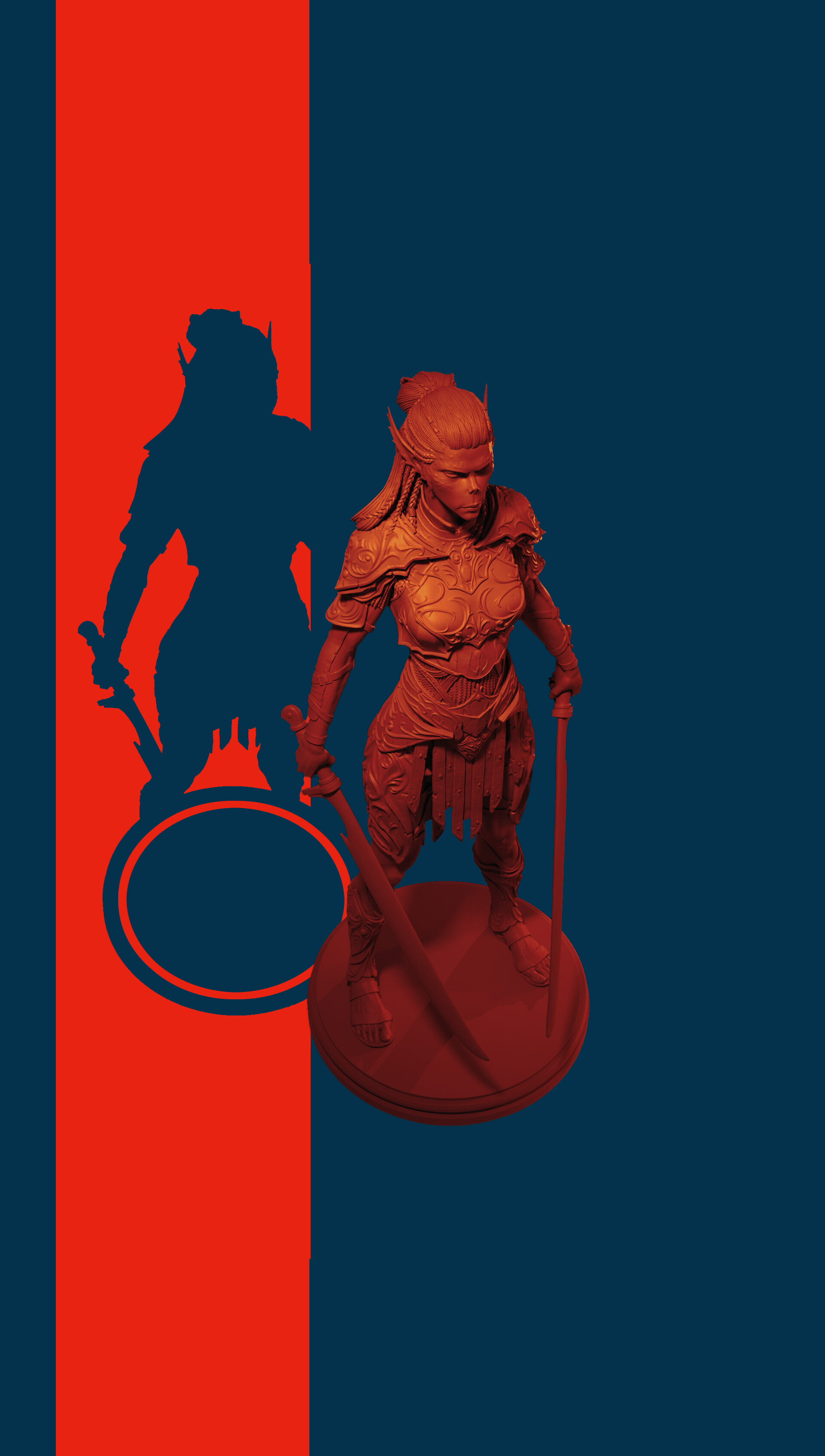 ArtStation - Lae'zel fanart.