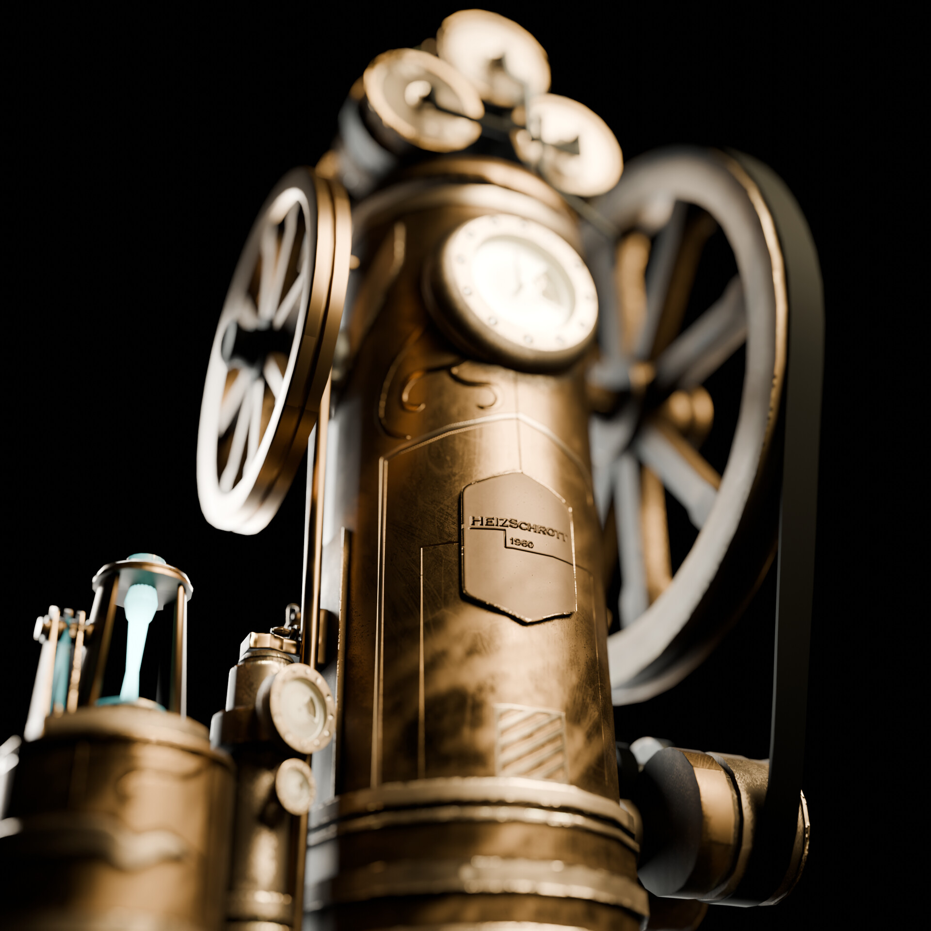 ArtStation - Steampunk - Steam Engine