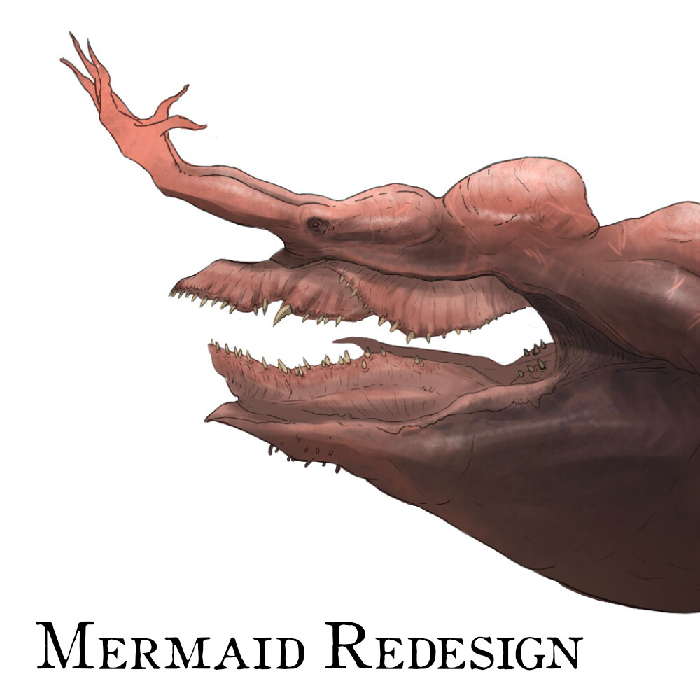 ArtStation - Mermaid Redesign