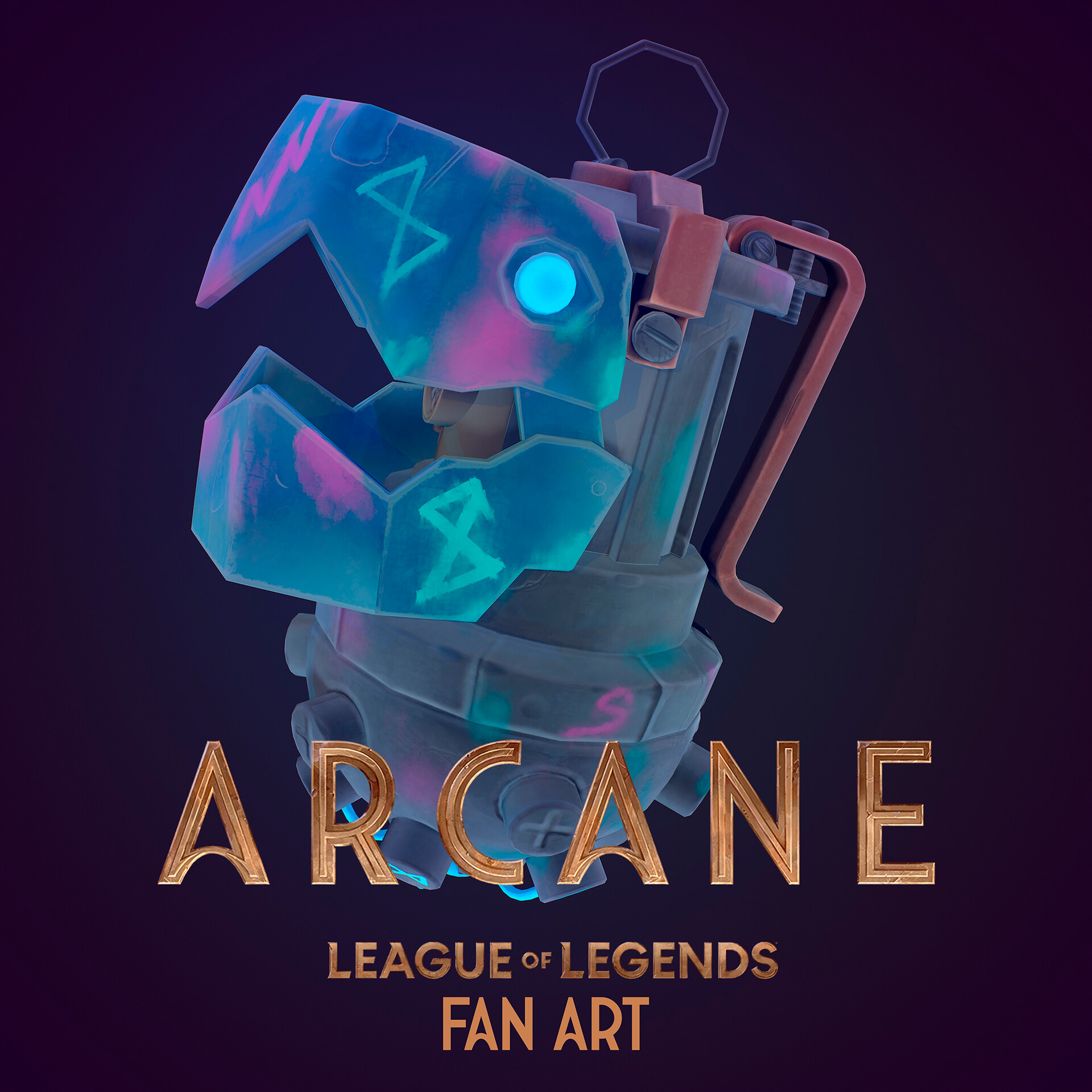 ArtStation - Arcane Jinx Grenade