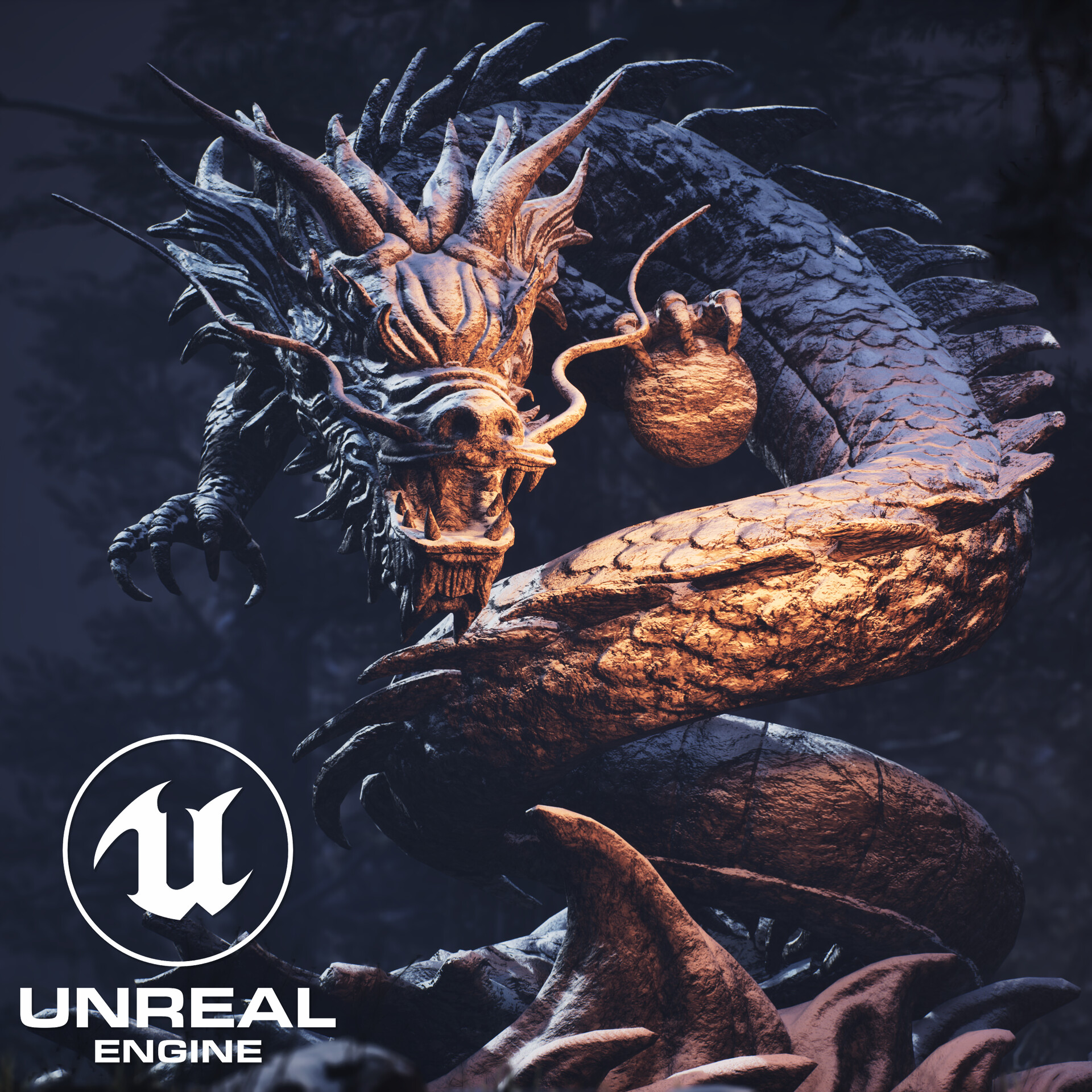 ArtStation - Dragon's Rise: The Forgotten Realms - ArtStation Challenge