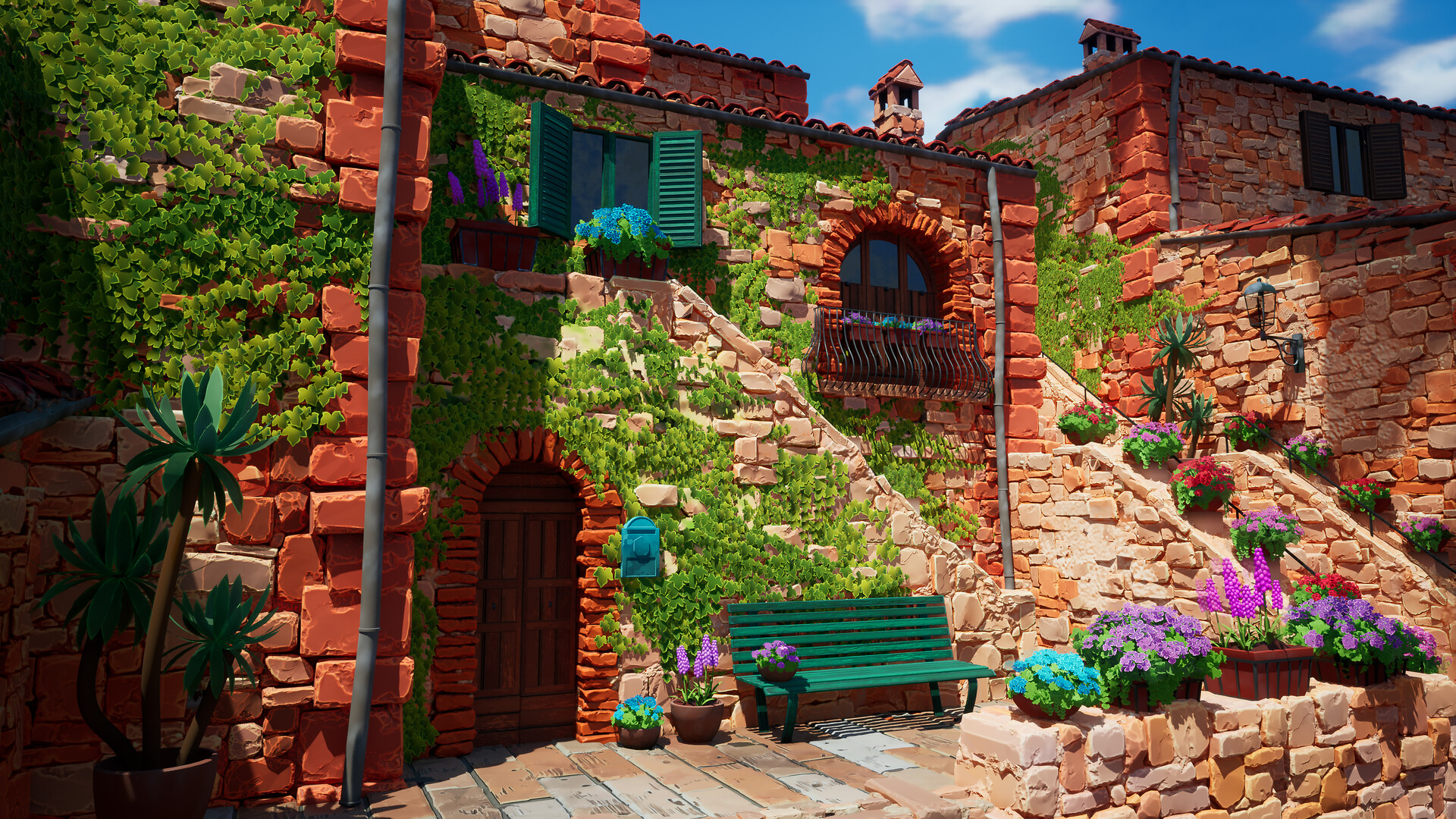 ArtStation - Stylized Village