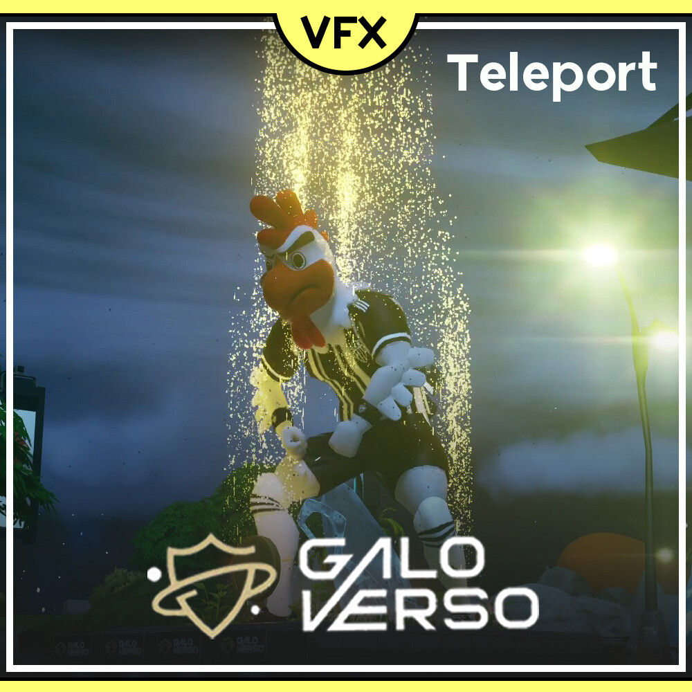 ArtStation - Teleport Effect | GaloVerso