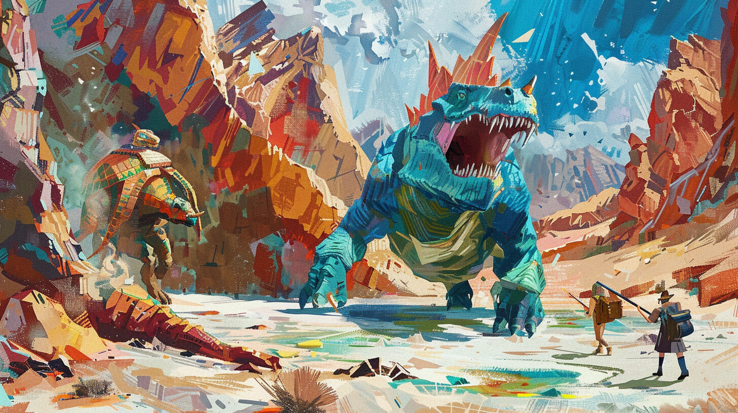 ArtStation - Bounty Hunters and Monsters Part 6