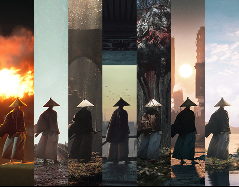 ArtStation - The Ronin’s Voyage