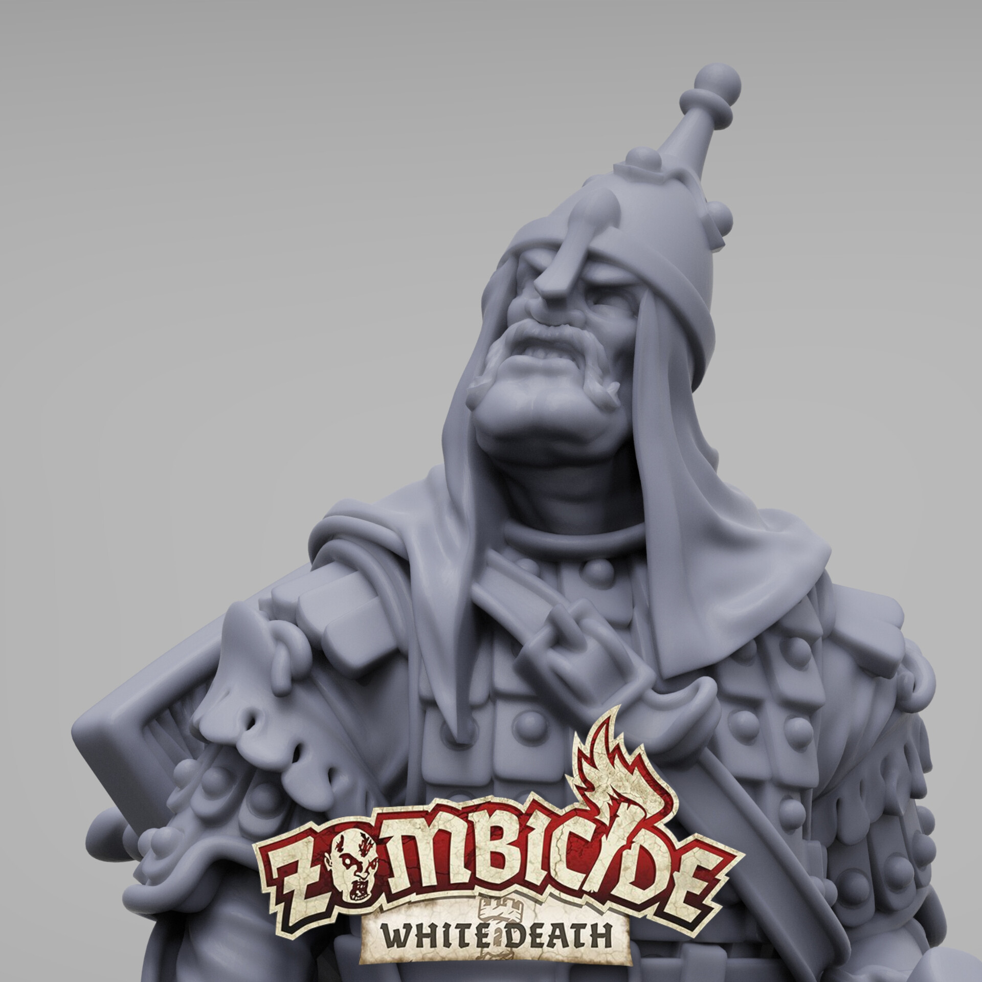 ArtStation - Guard B miniature - Zombicide White Death