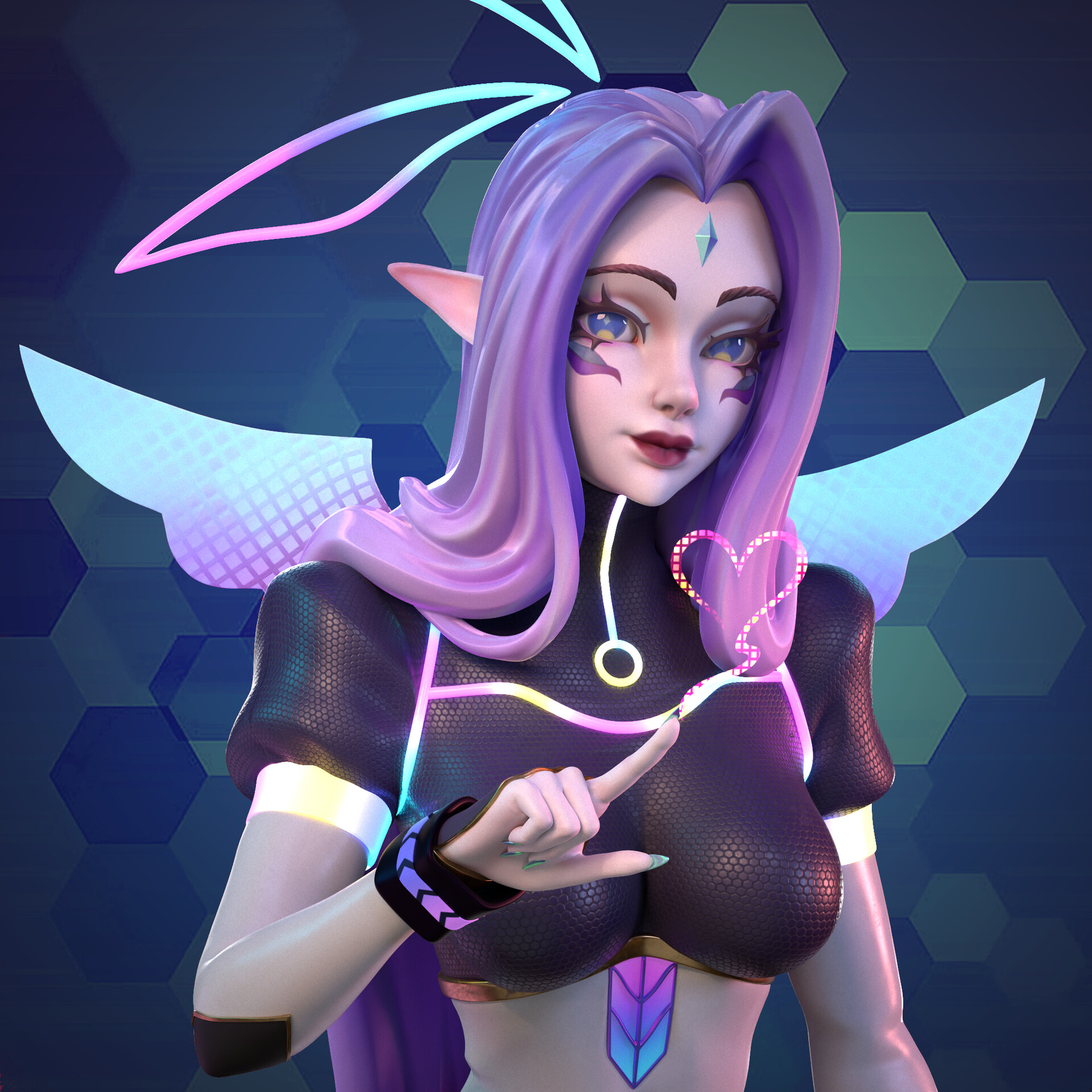 ArtStation - Tera | 3D Model