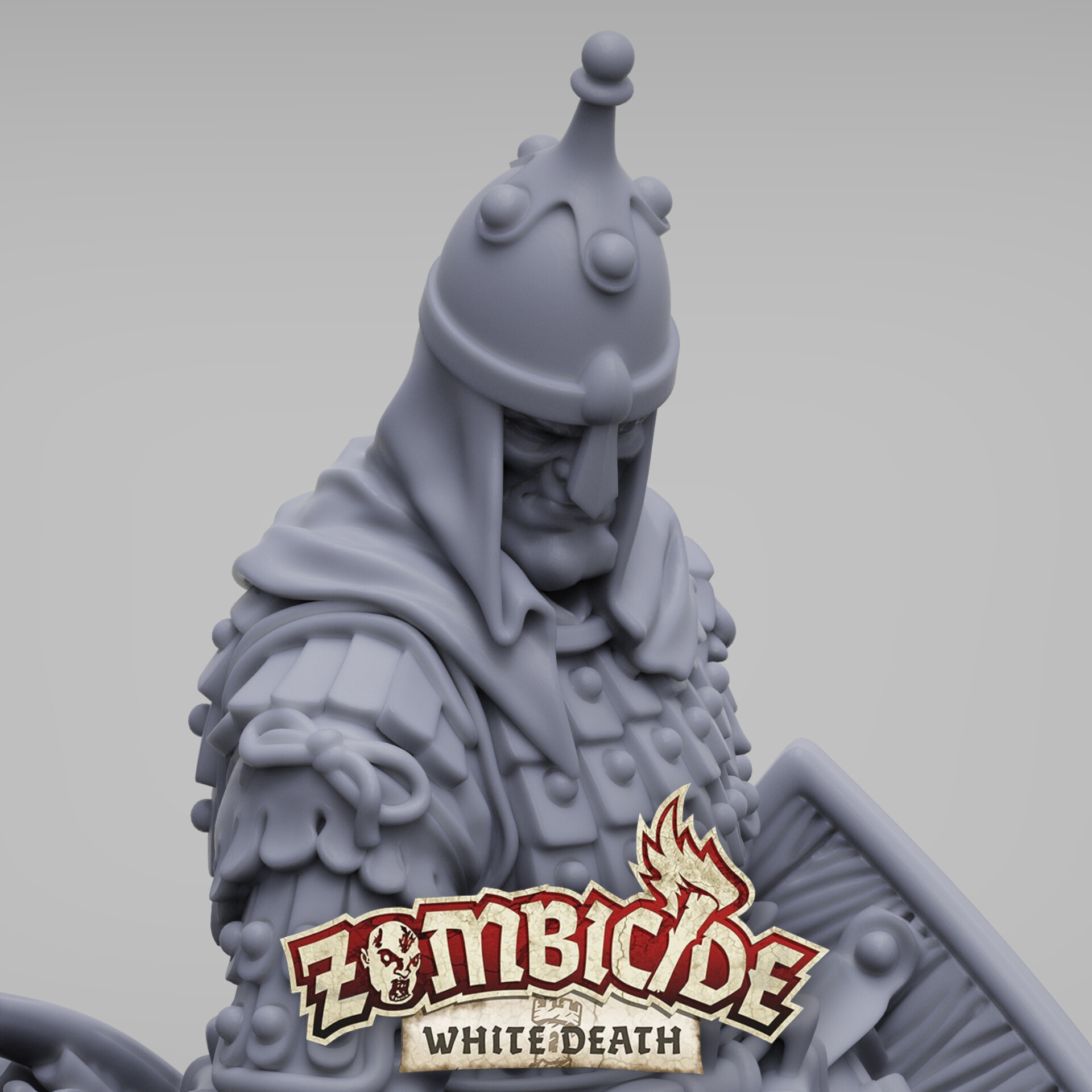 ArtStation - Guard C miniature - Zombicide White Death