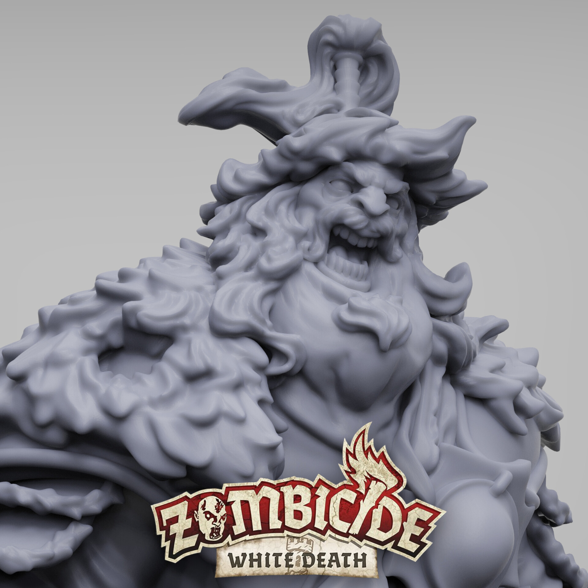 ArtStation - Brute A miniature - Zombicide White Death