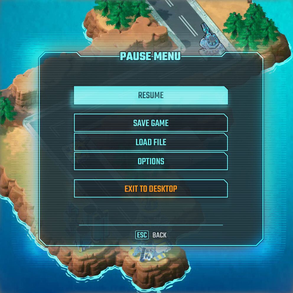 ArtStation - Lost Construct - HUD - UI Art