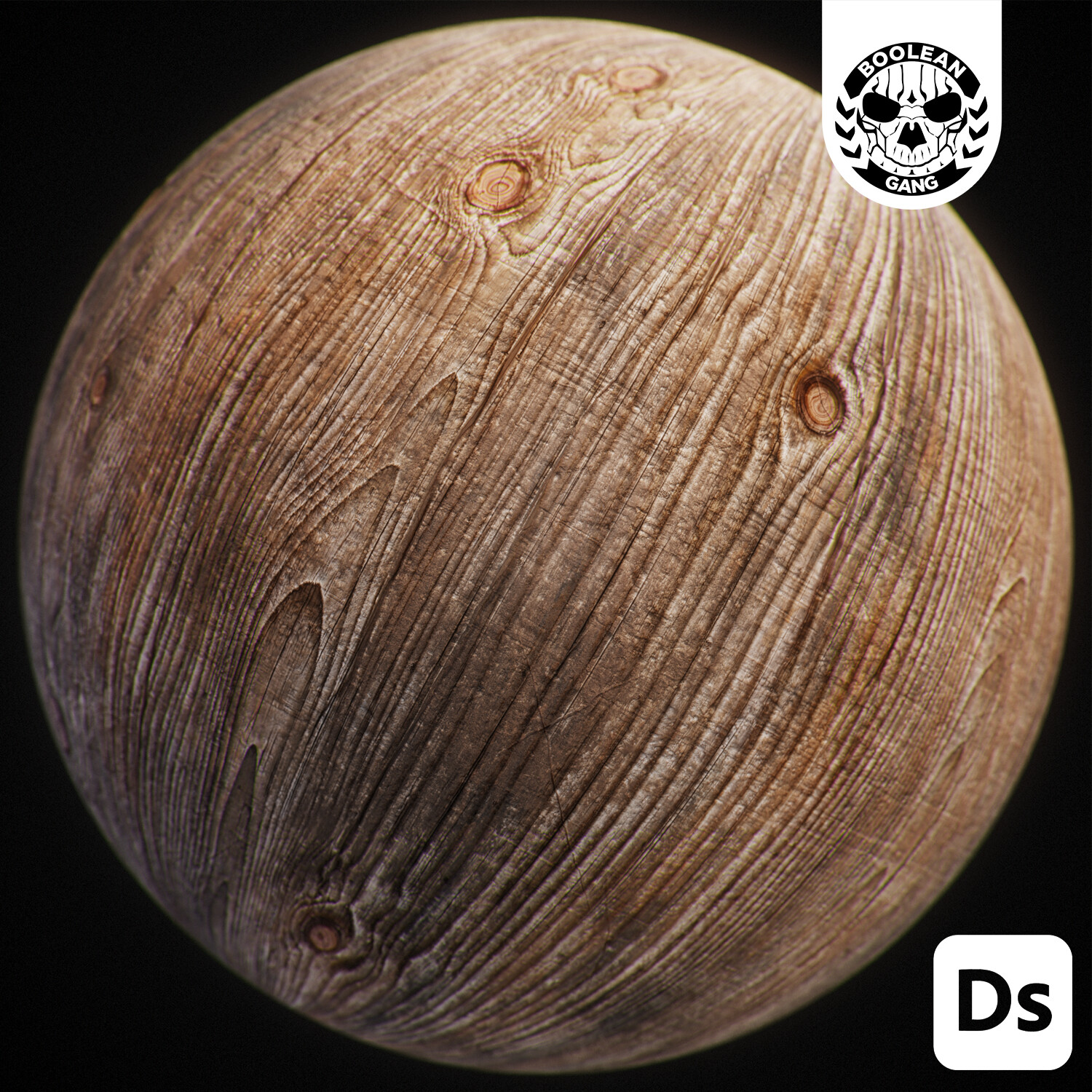 ArtStation - Realistic wood material