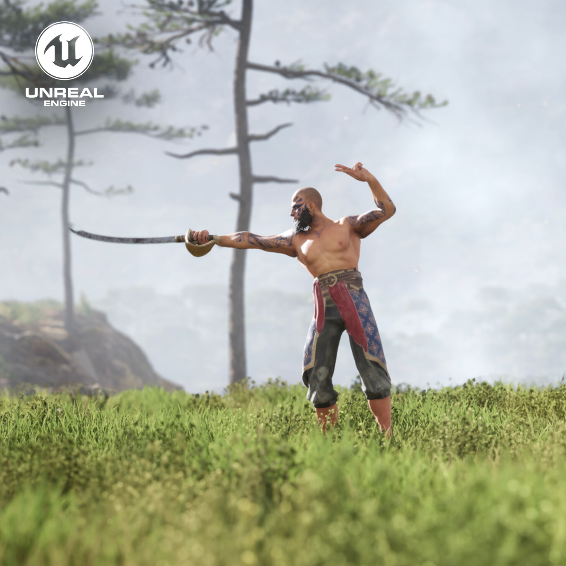 Akshay Hegde - Sword dance Animation