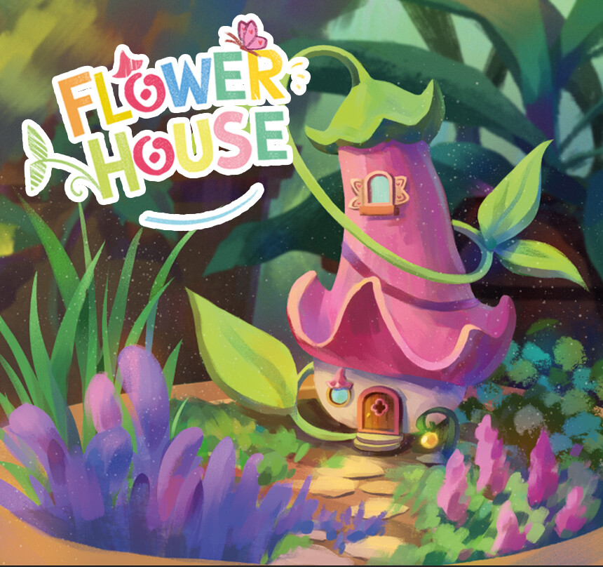 ArtStation - Flower House