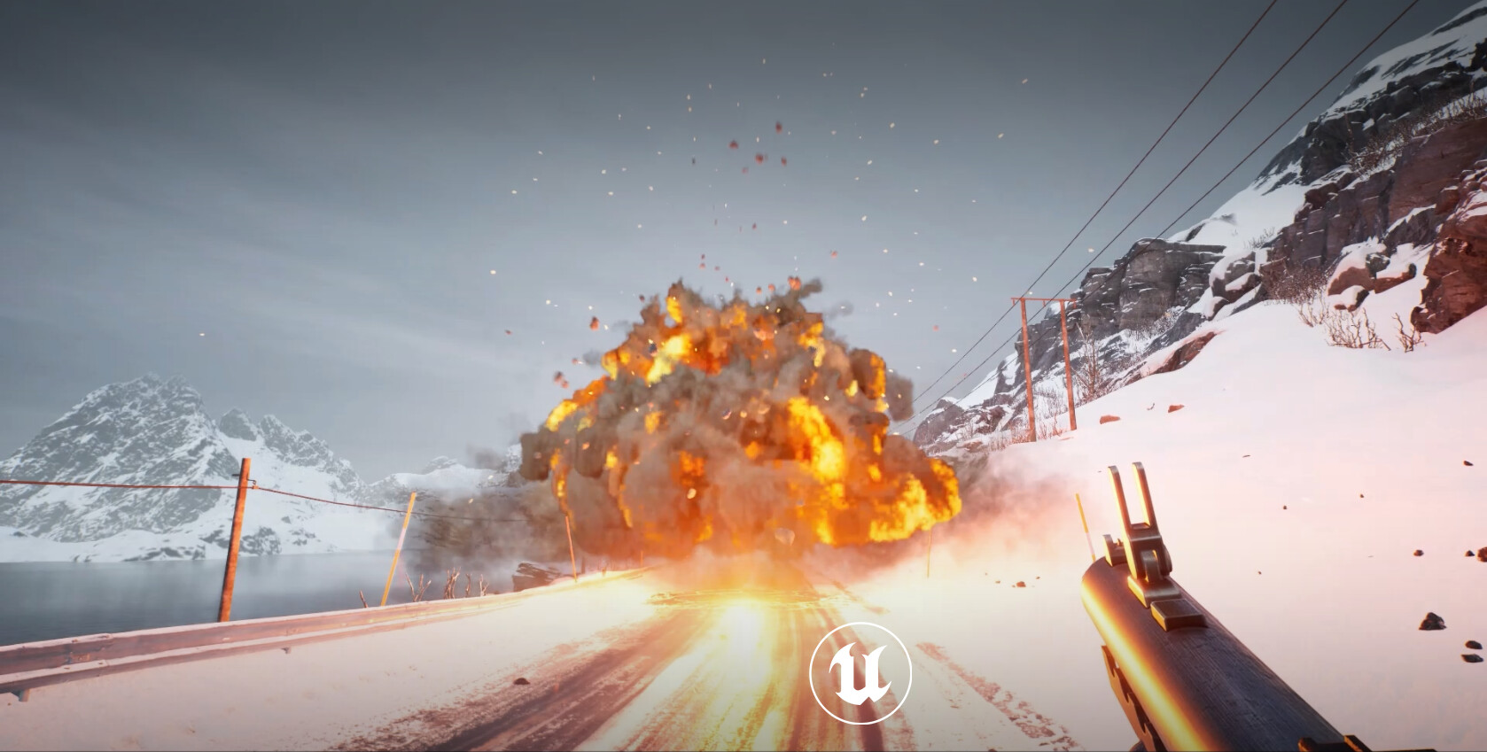 ArtStation - Grenade Launcher Explosion VFX - UE5