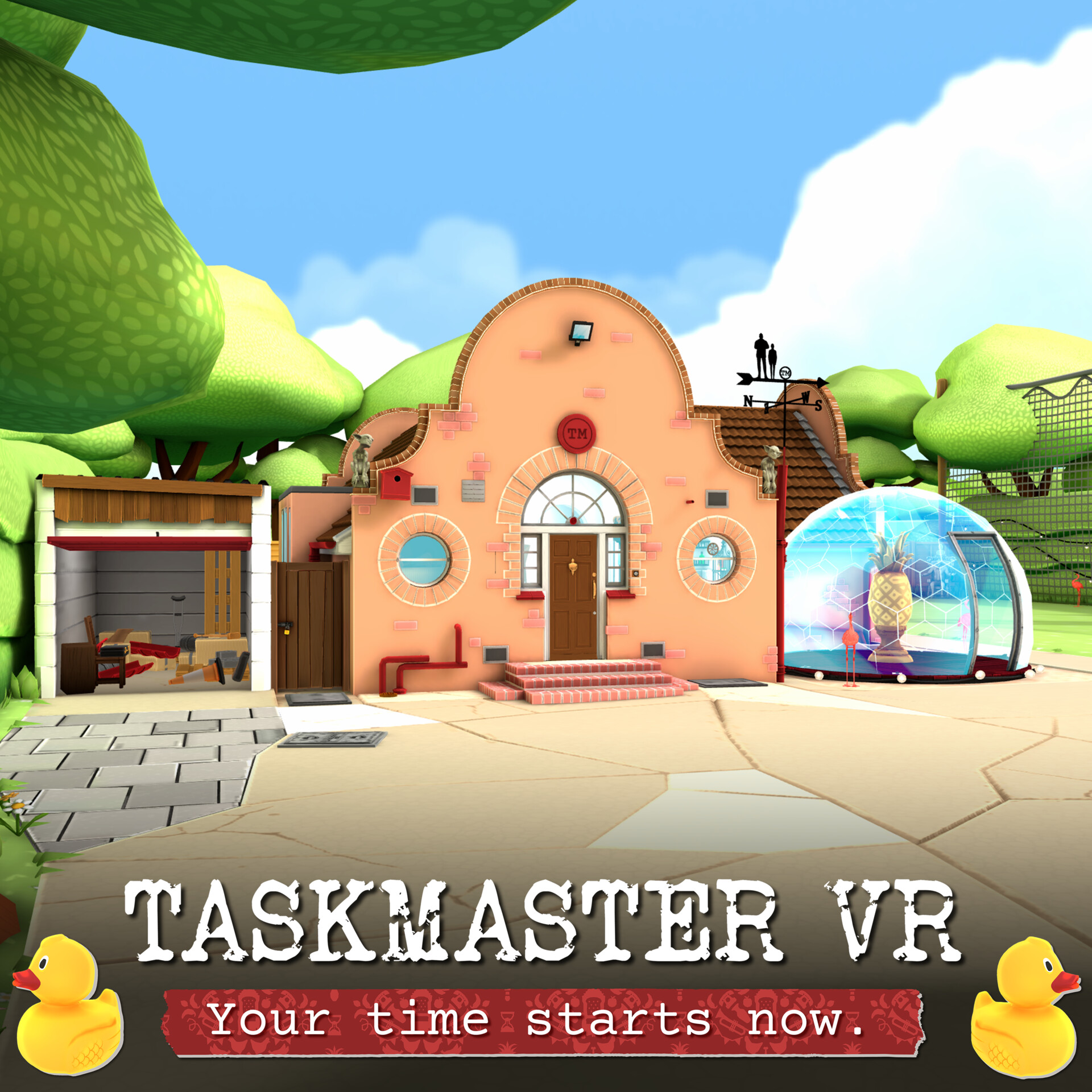 ArtStation - Taskmaster VR | Garden Showcase