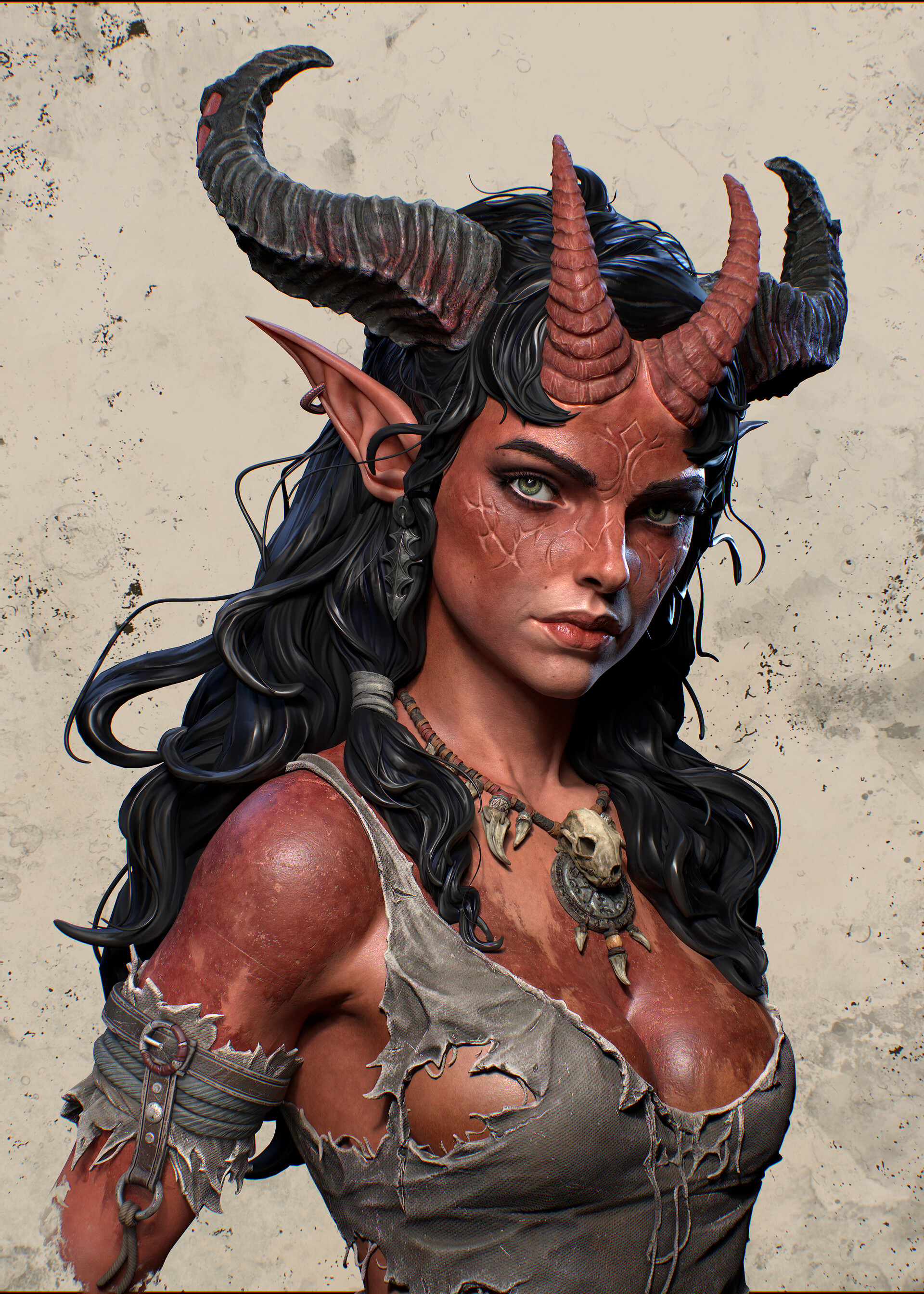 ArtStation - Hell Girl