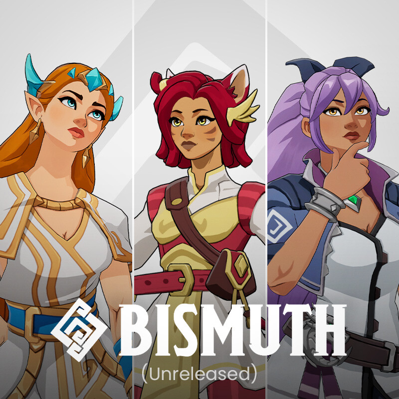 ArtStation - BISMUTH (unreleased) - NPC CHARACTERS