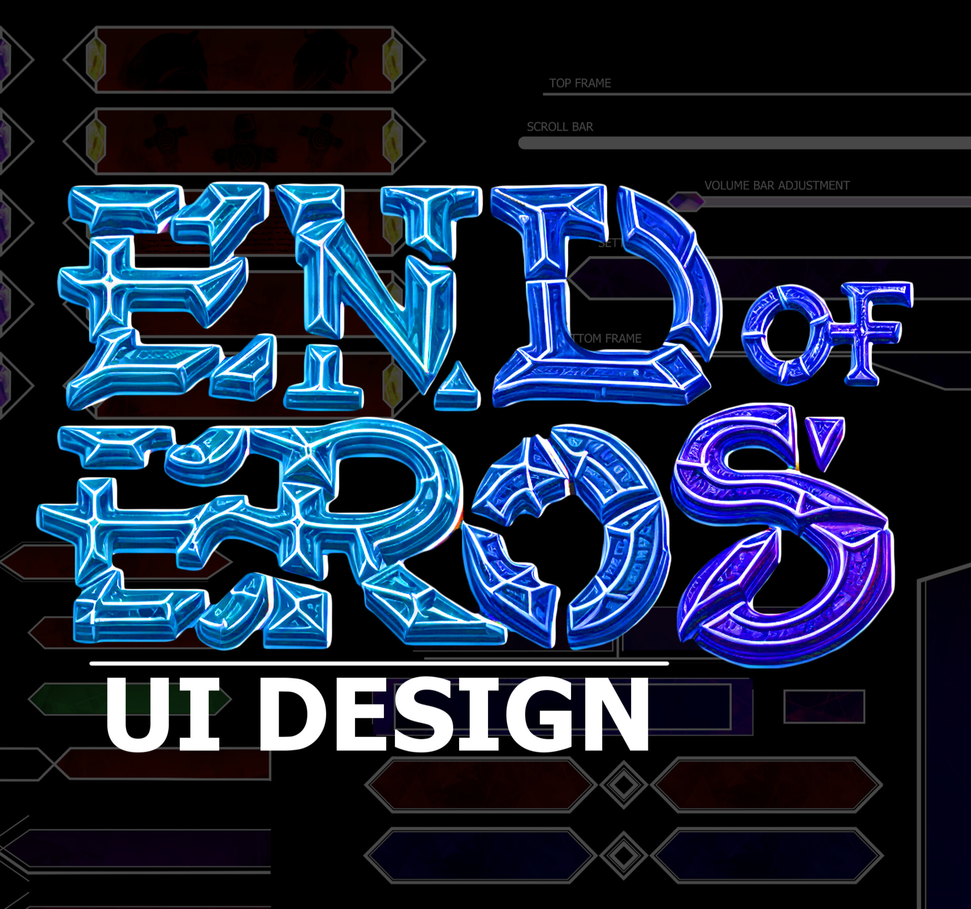 ArtStation - End of Eros: Game UI Design