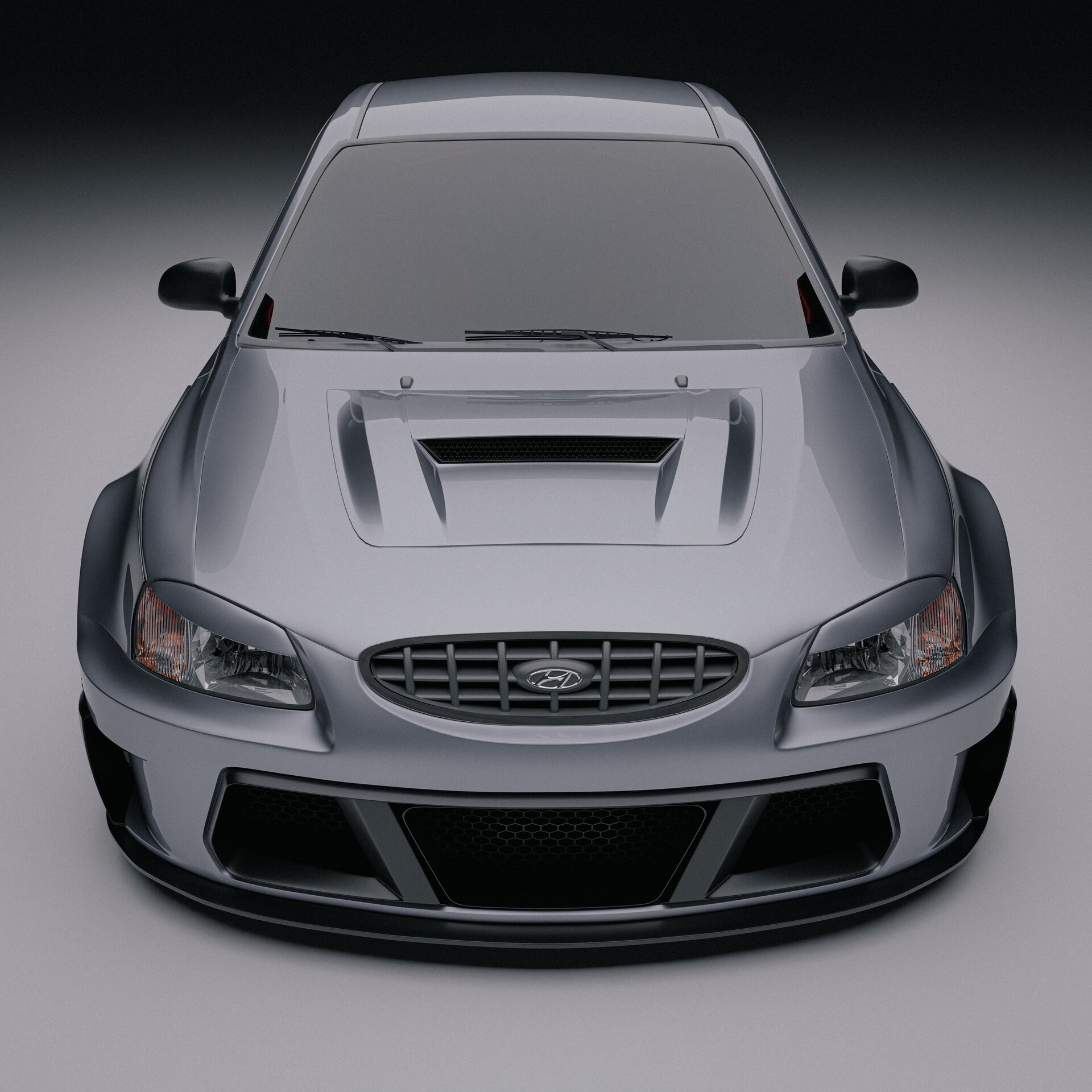 ArtStation - Hyundai Accent body kit