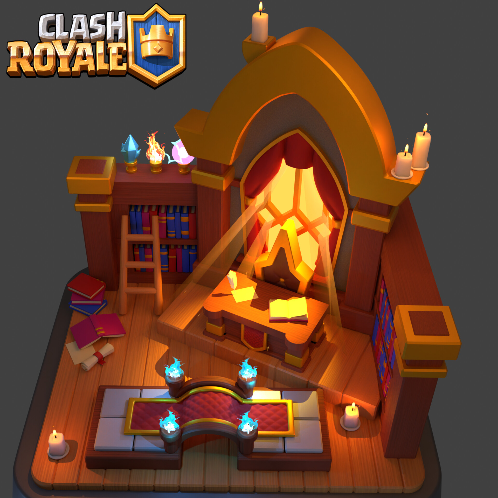 Artstation Clash Royale Fan Art
