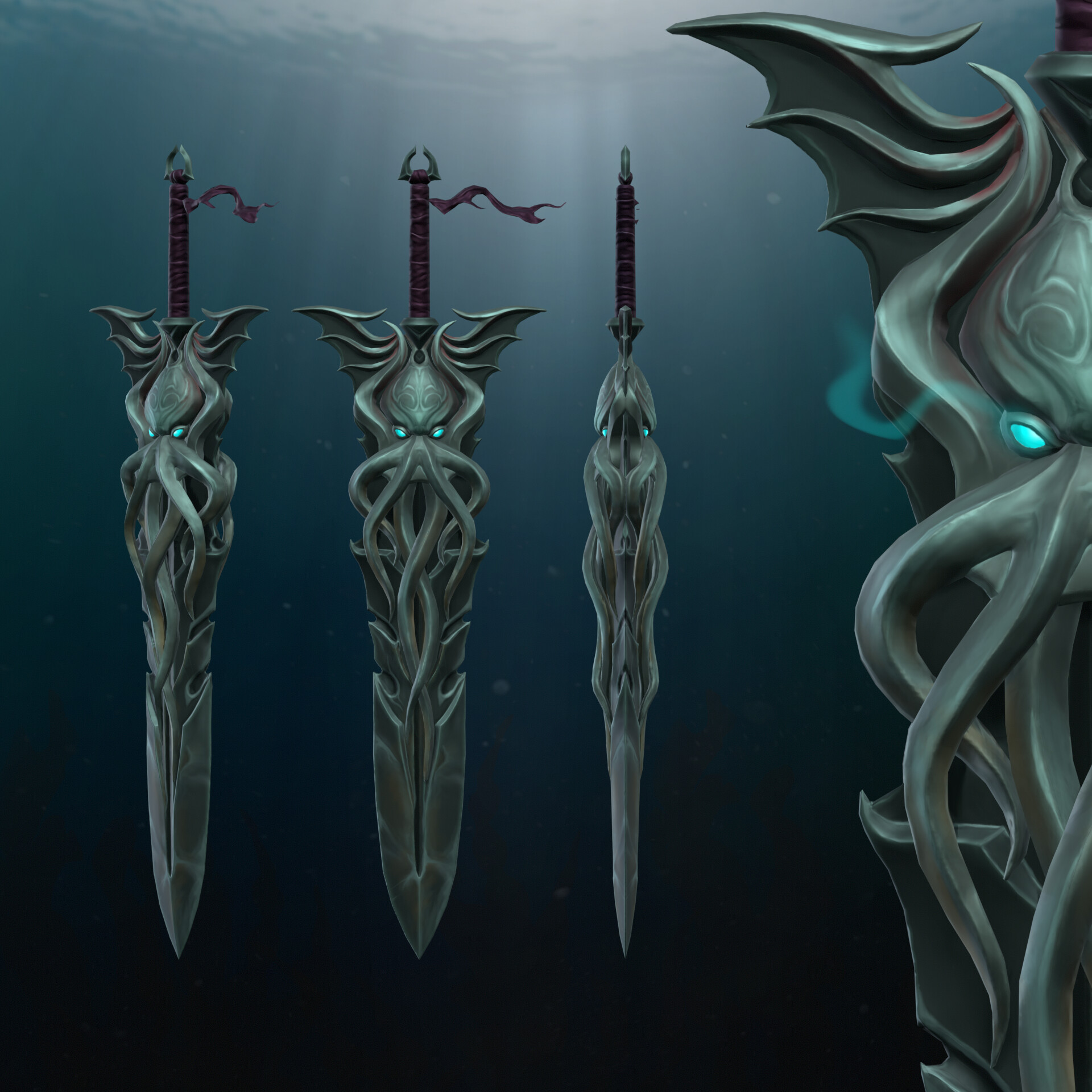 ArtStation - Sword of the Abyss