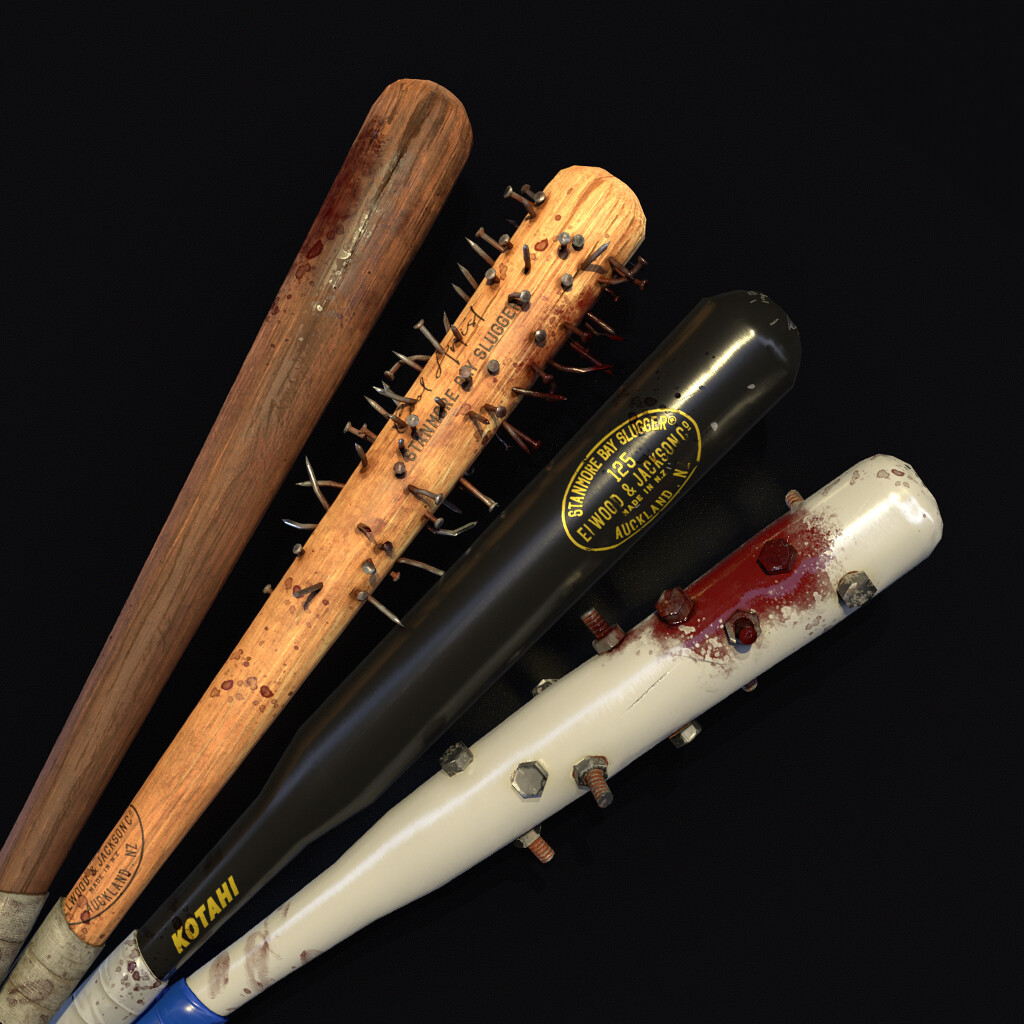 Jackson Page - Assorted Improvised Bats