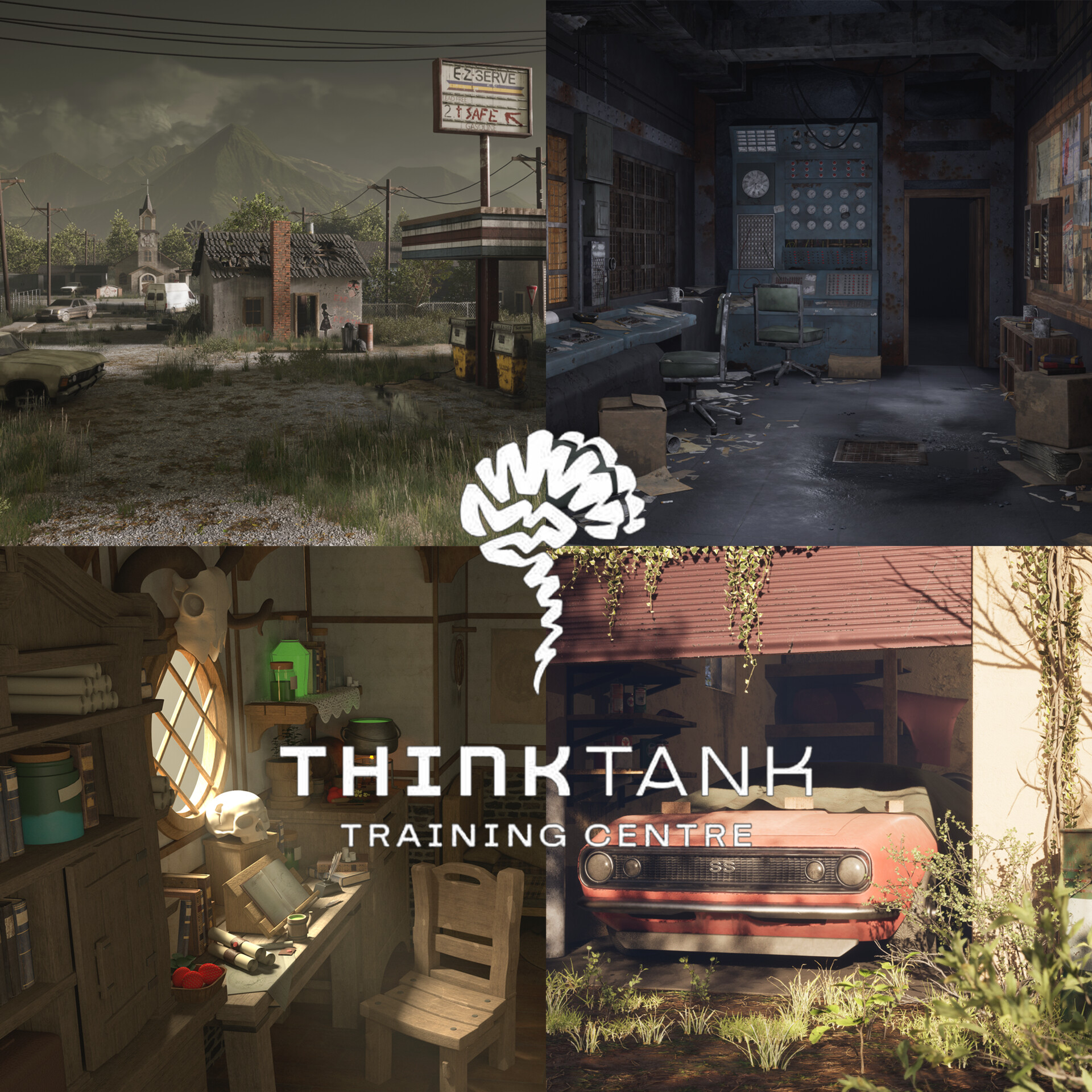ArtStation - Think Tank Online Journey