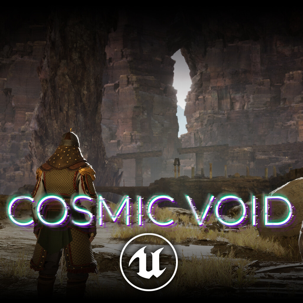 ArtStation - Cosmic Void - Cave Scene