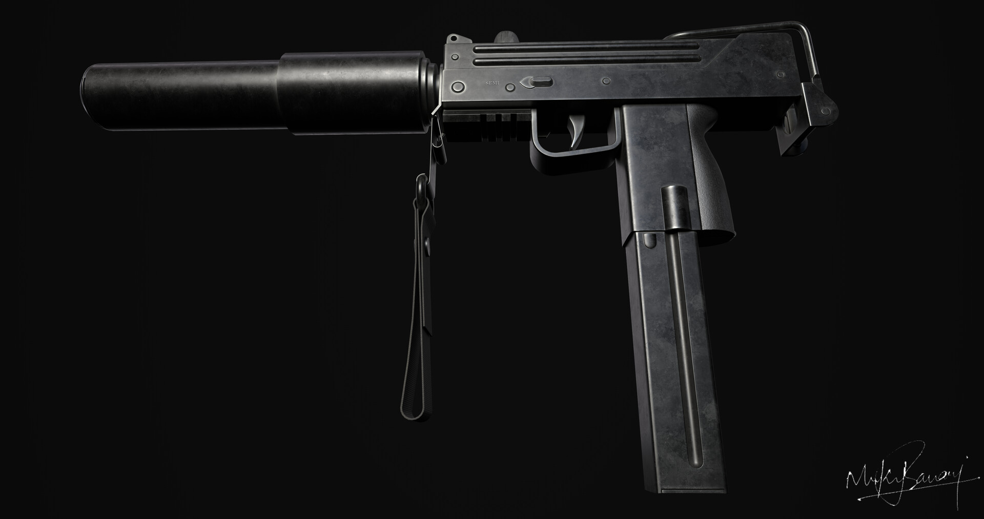 ArtStation - MAC-10 Gun