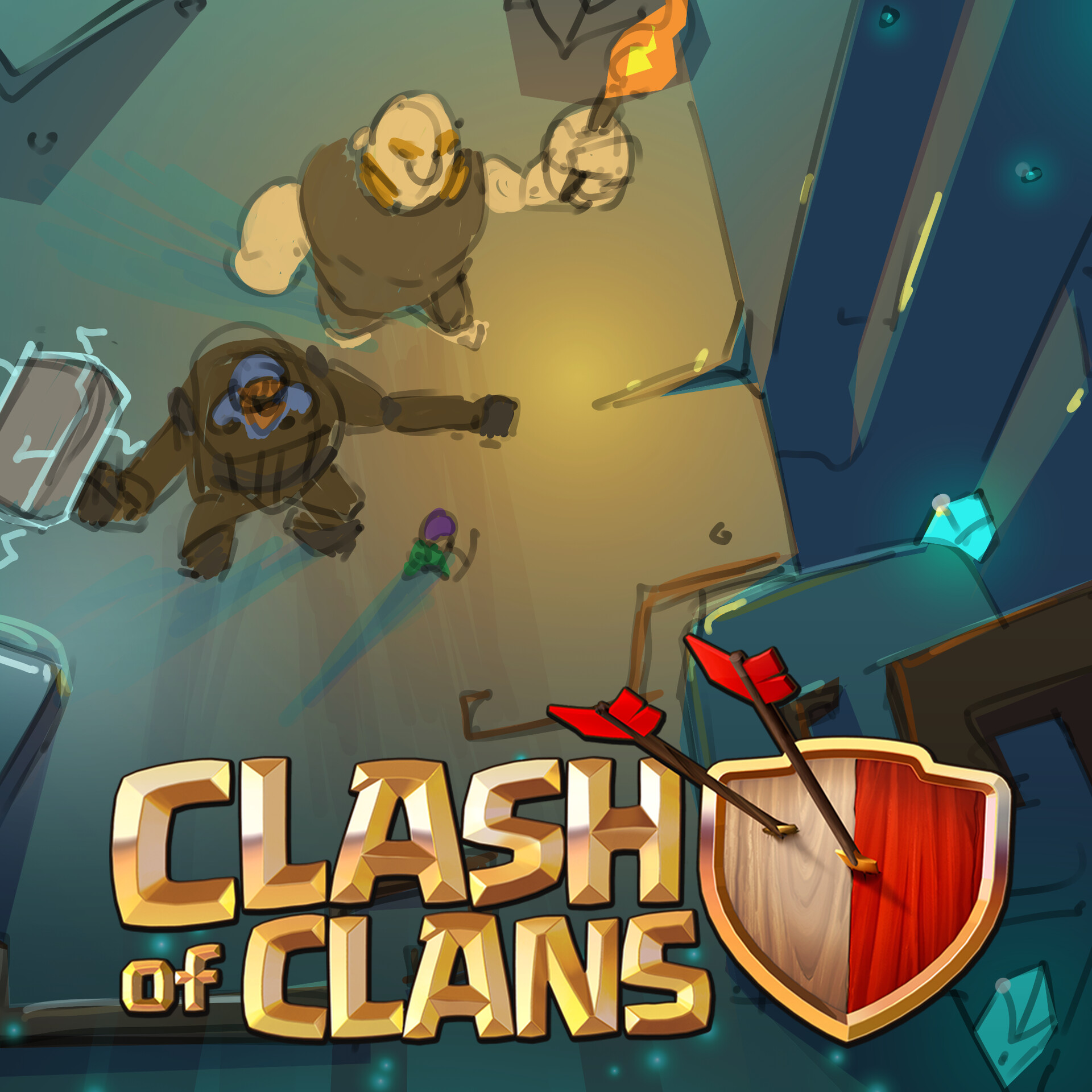 Kalvin Lyle - Builder Base 2.0 Loading Screen Sketch