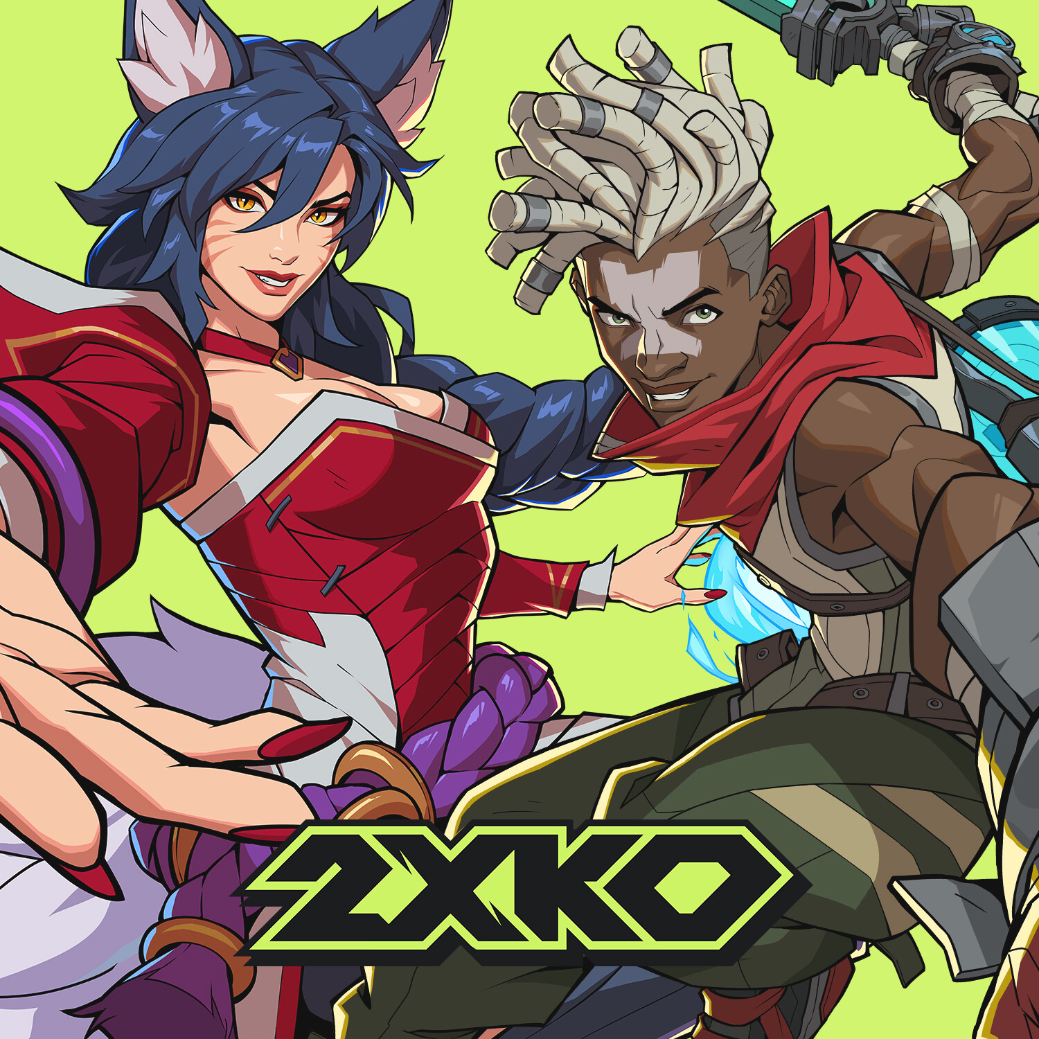 ArtStation - 2XKO / AHRI X EKKO
