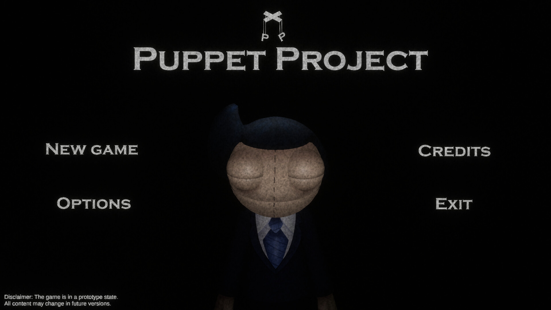 ArtStation - Upcoming game main menu prototype