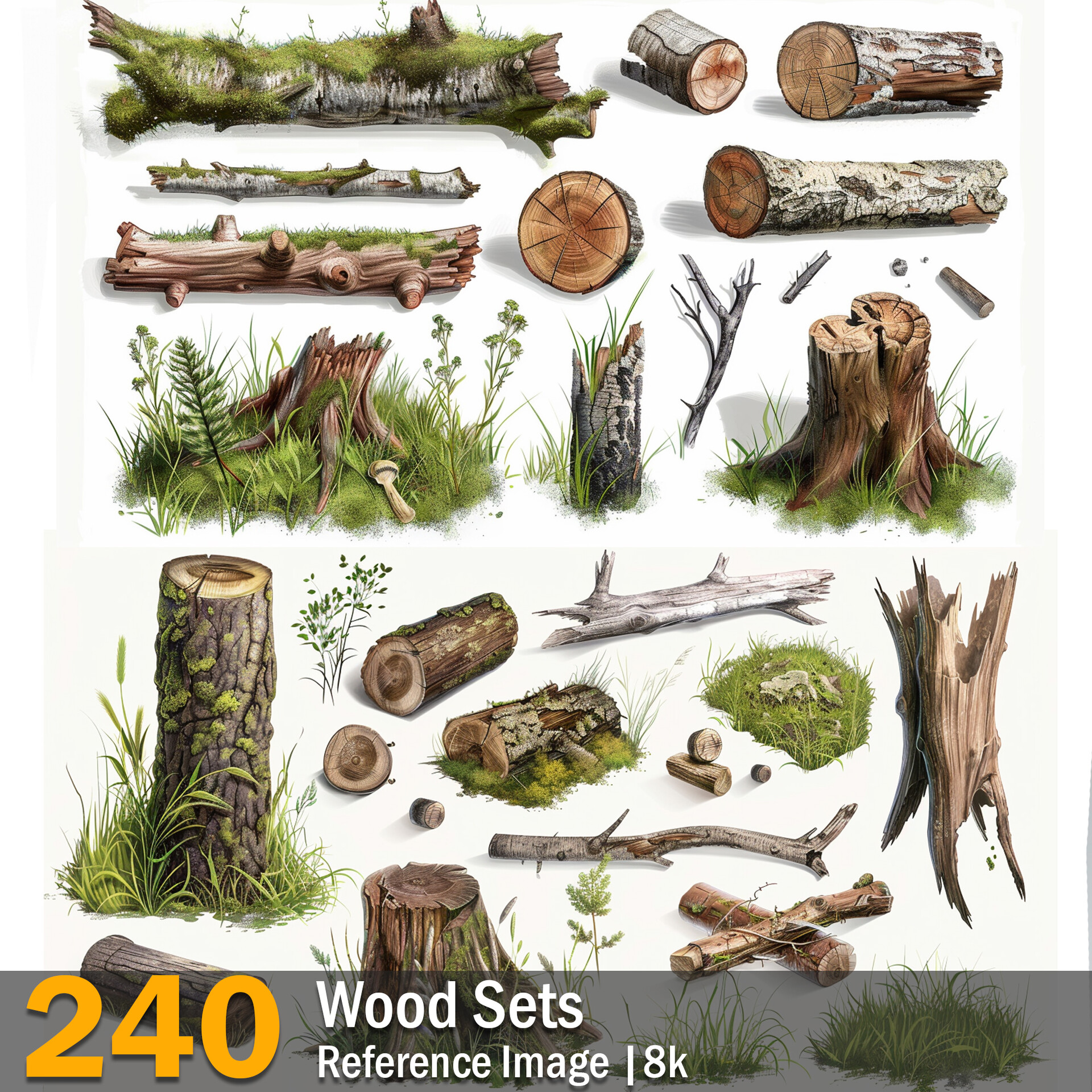 ArtStation - Wood Sets | Reference Images | 8K
