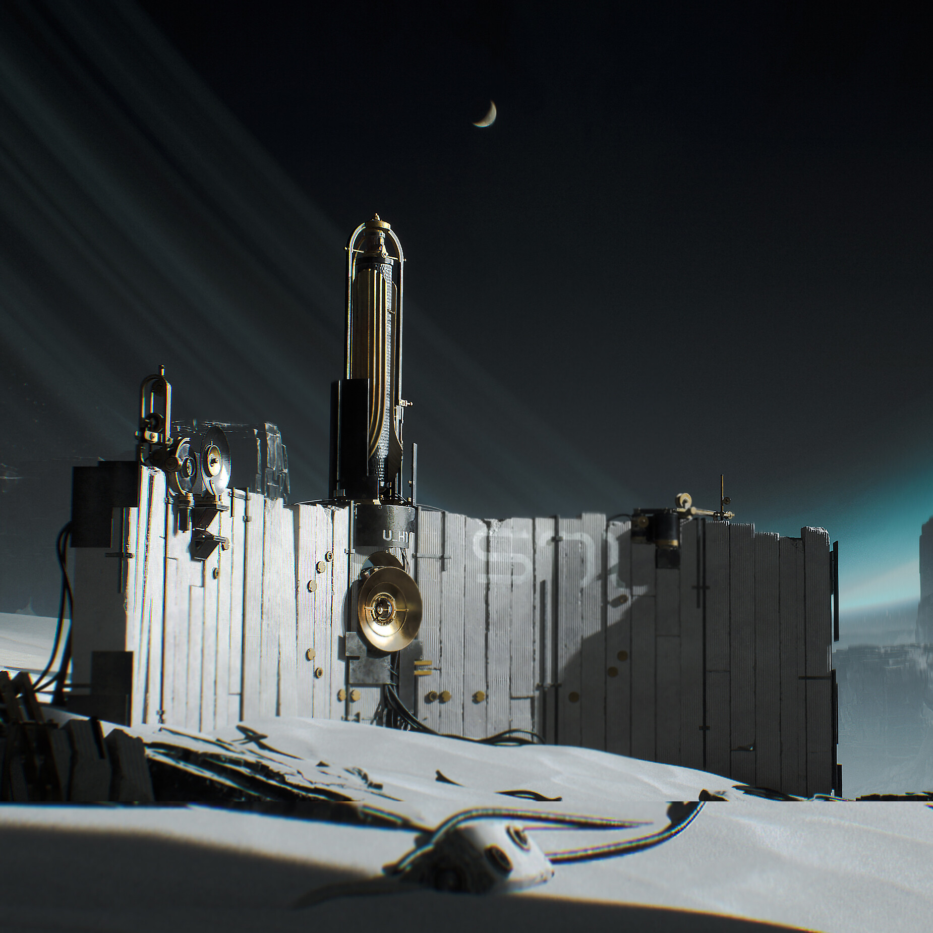 ArtStation - OBJECT 571 - Long Wave Processor