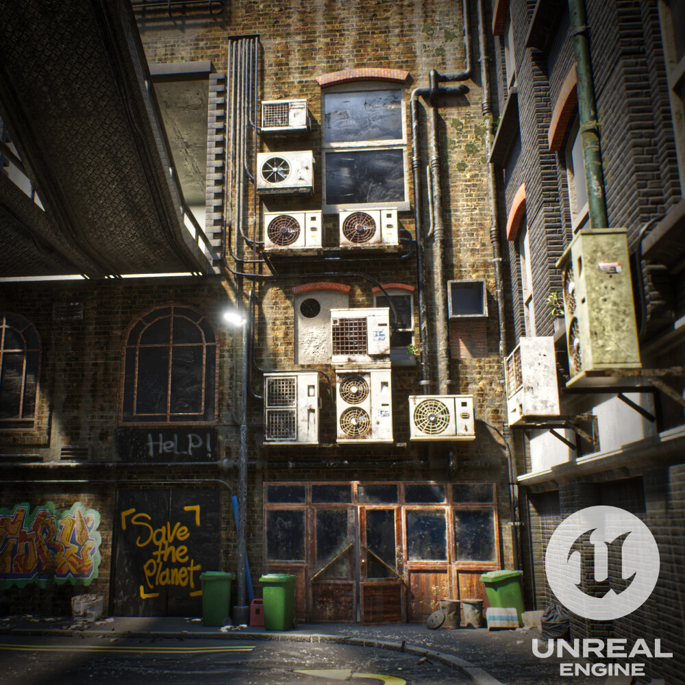 ArtStation - The Alleyway