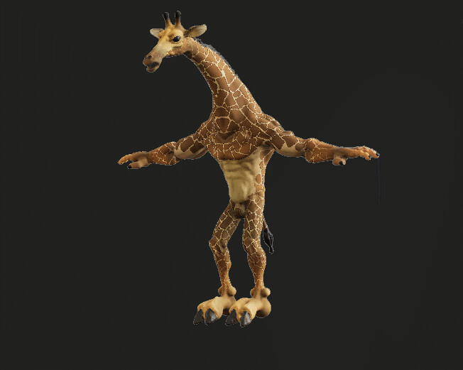 ArtStation - Kodon VR: Mr. Giraffe Feet