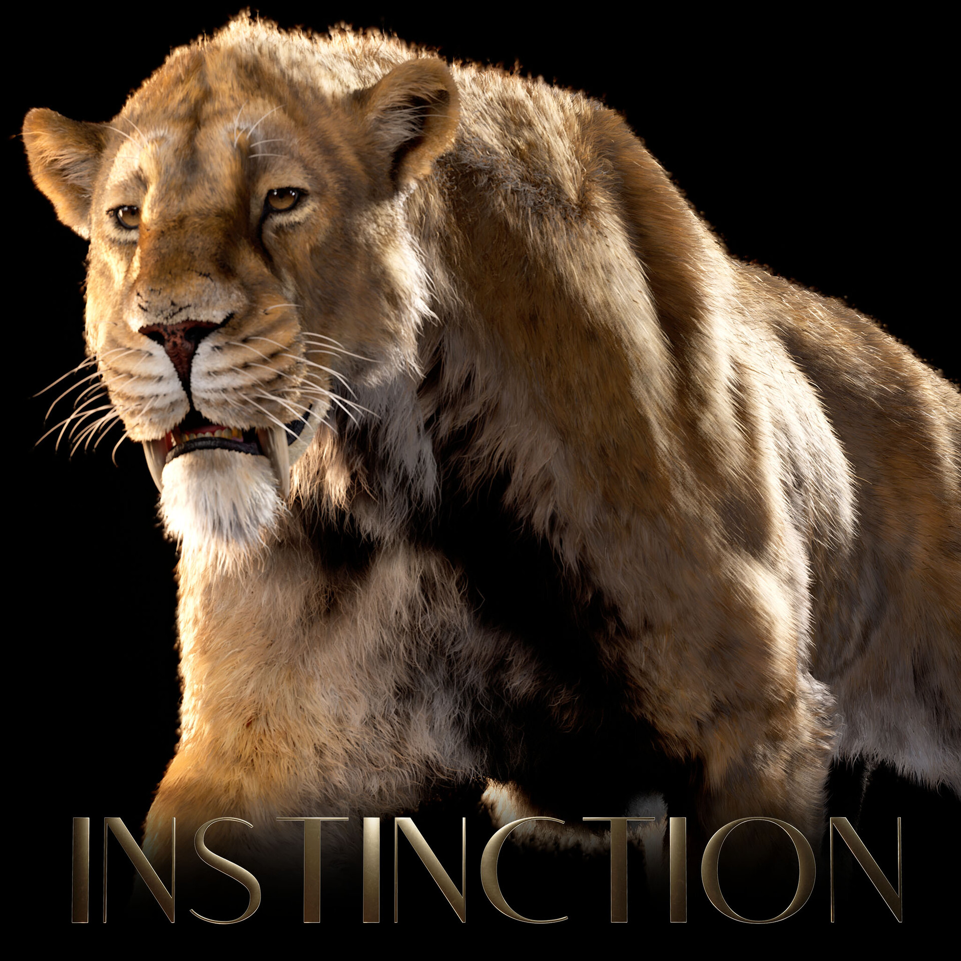 ArtStation - Smilodon-Instinction