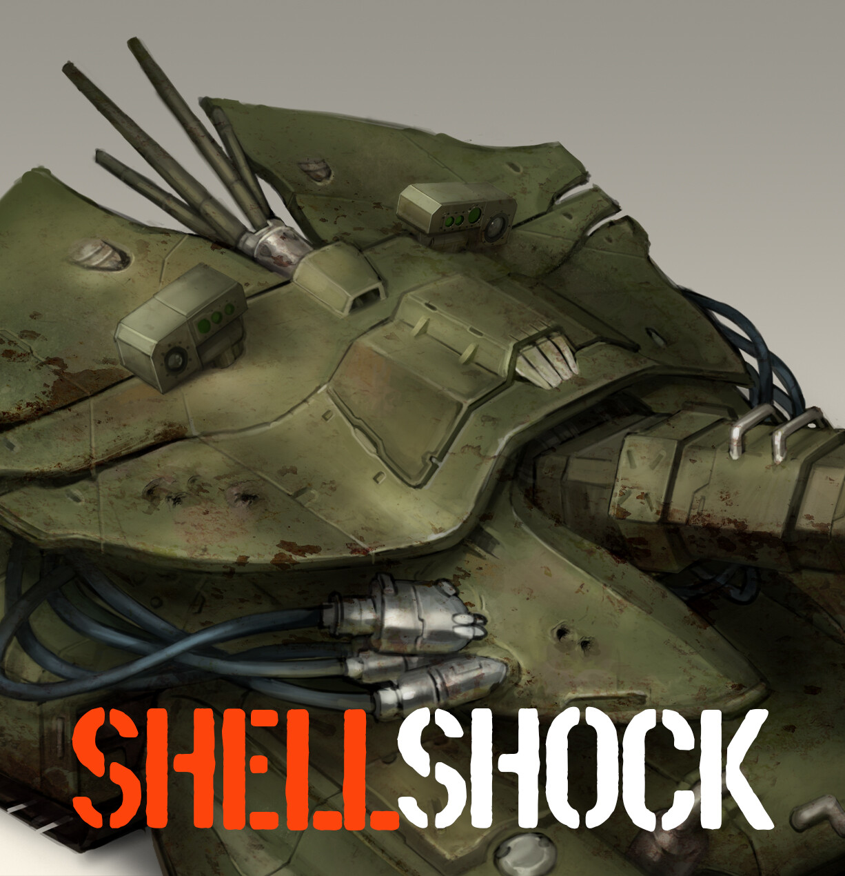 ArtStation - ShellShock - L-18 Ibacus - Vehicle Design