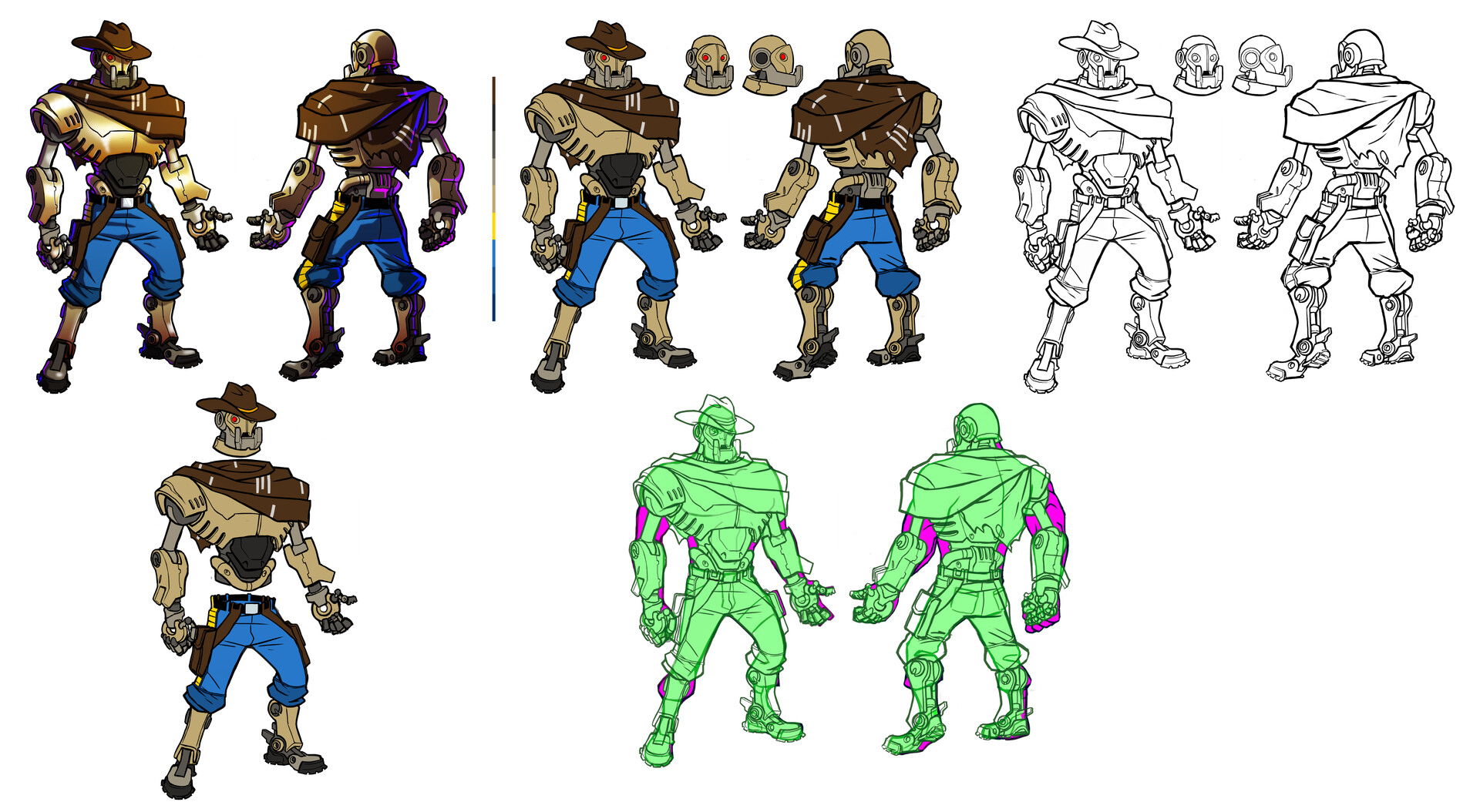 ArtStation - Respawnables character concept art