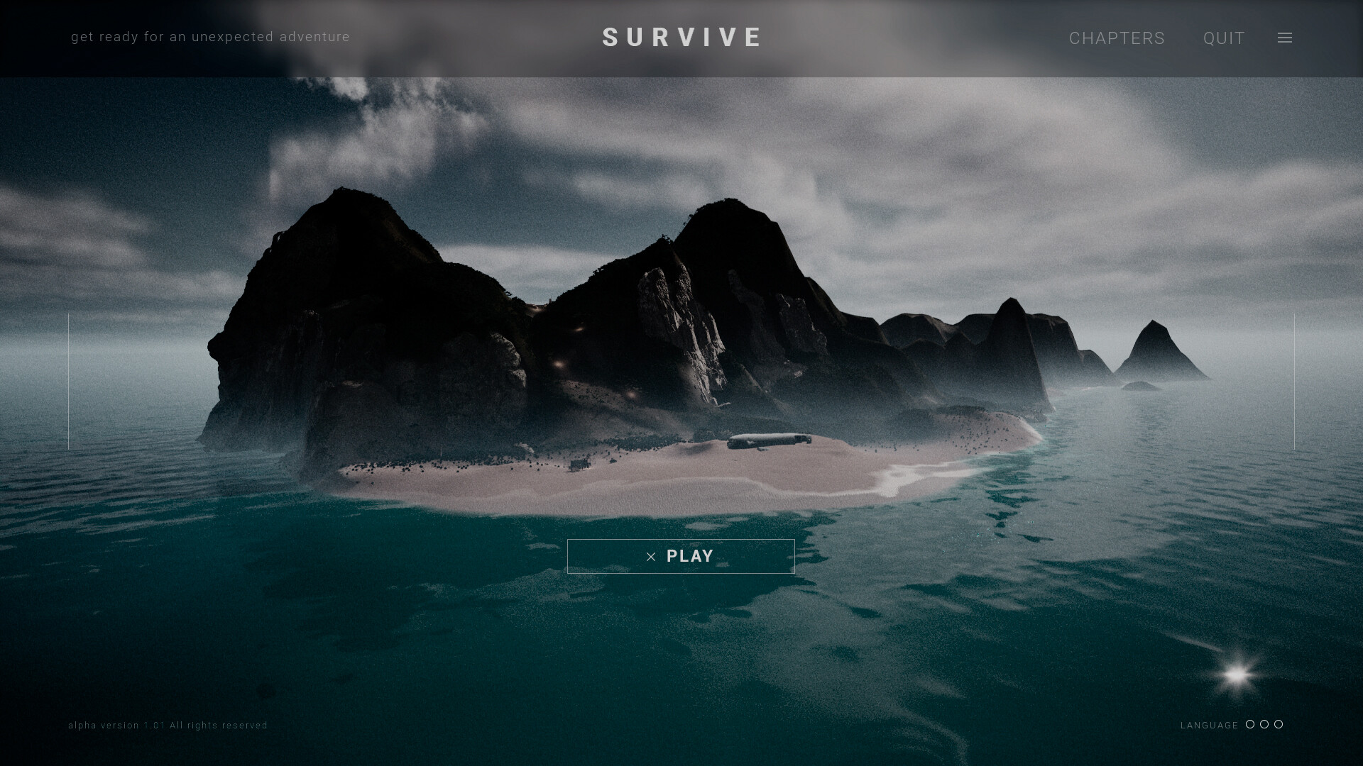ArtStation - main menu design