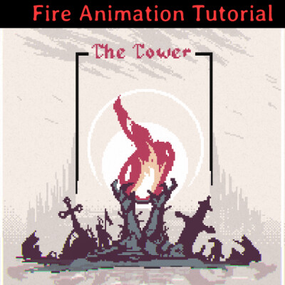 NullTale - The Tower ♜ - Fire animation tutorial
